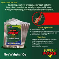 kitto Super Power Cockroach Organic Powder "Guaranteed effect" Pack Of ...