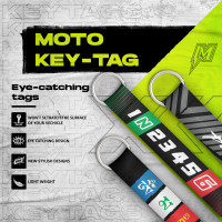 Motopulse Pulsar, Tibetan flag, 1N23456 Key Chain Price in India - Buy ...