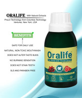 Oralife Natural Oral Rinse & Mouthwash - Antibacterial, Antioxidant ...