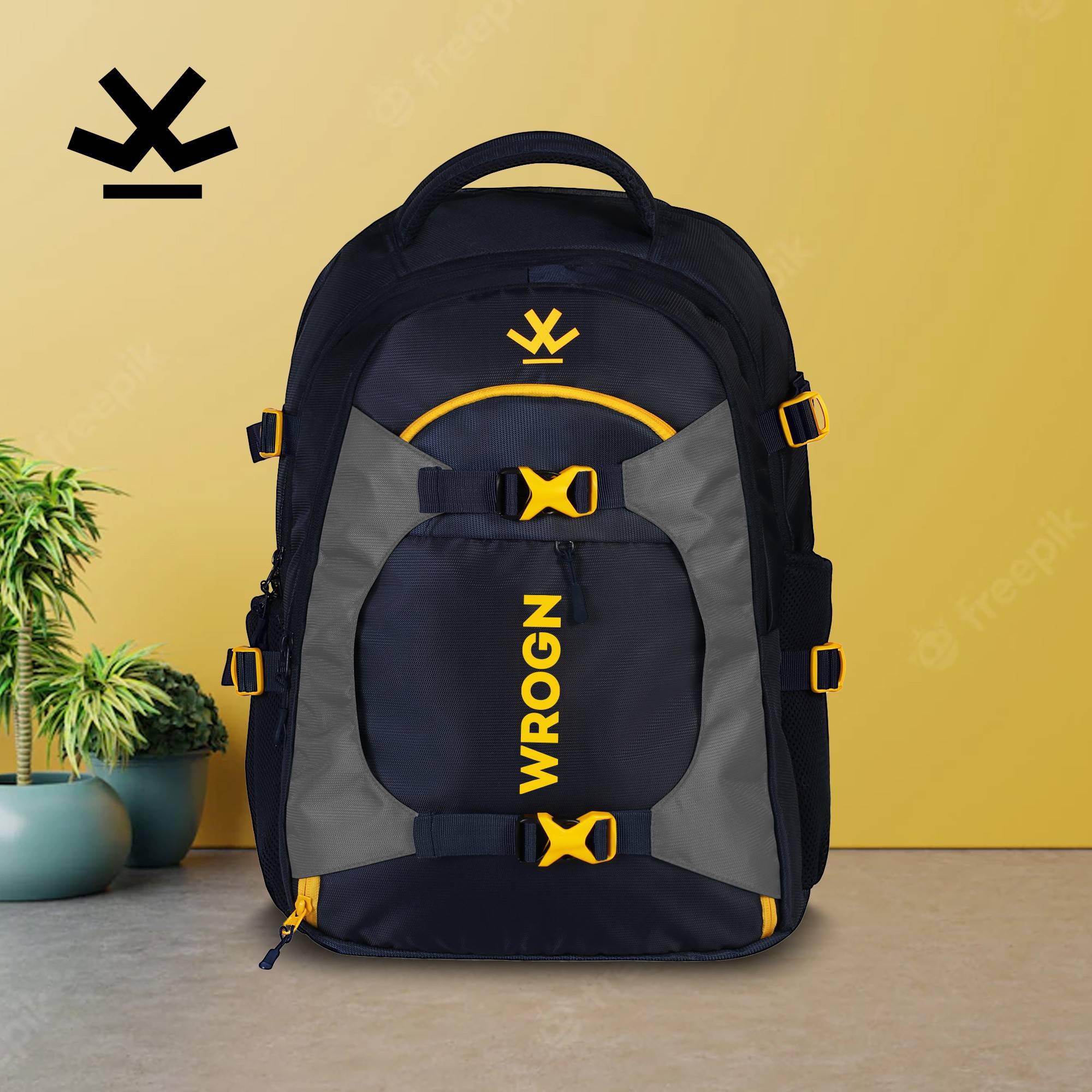 WROGN Laptop backpack spacy unisex backpack fits upto 16 Inches/college ...