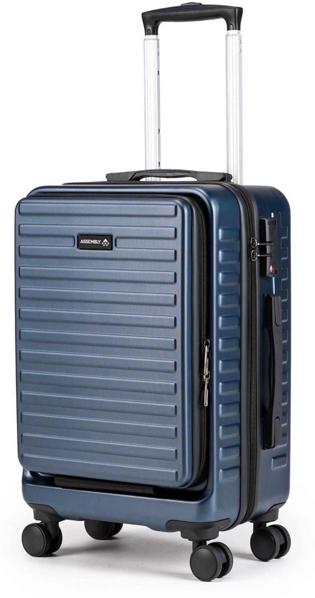 Assembly Luggage Premium Hard-sided Polycarbonate Cabin Trolley Luggage ...