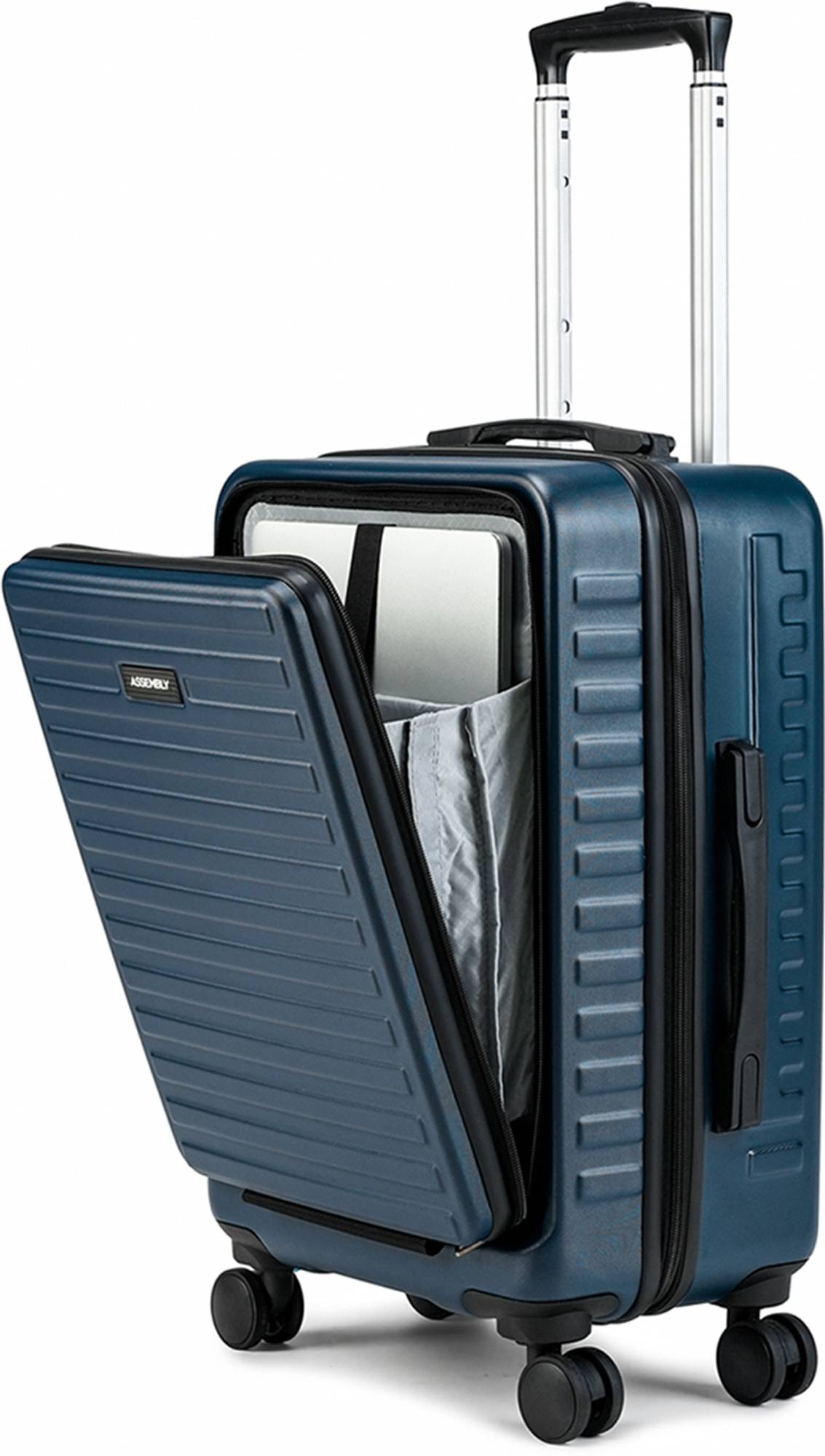 Assembly Luggage Premium Hard-sided Polycarbonate Cabin Trolley Luggage ...