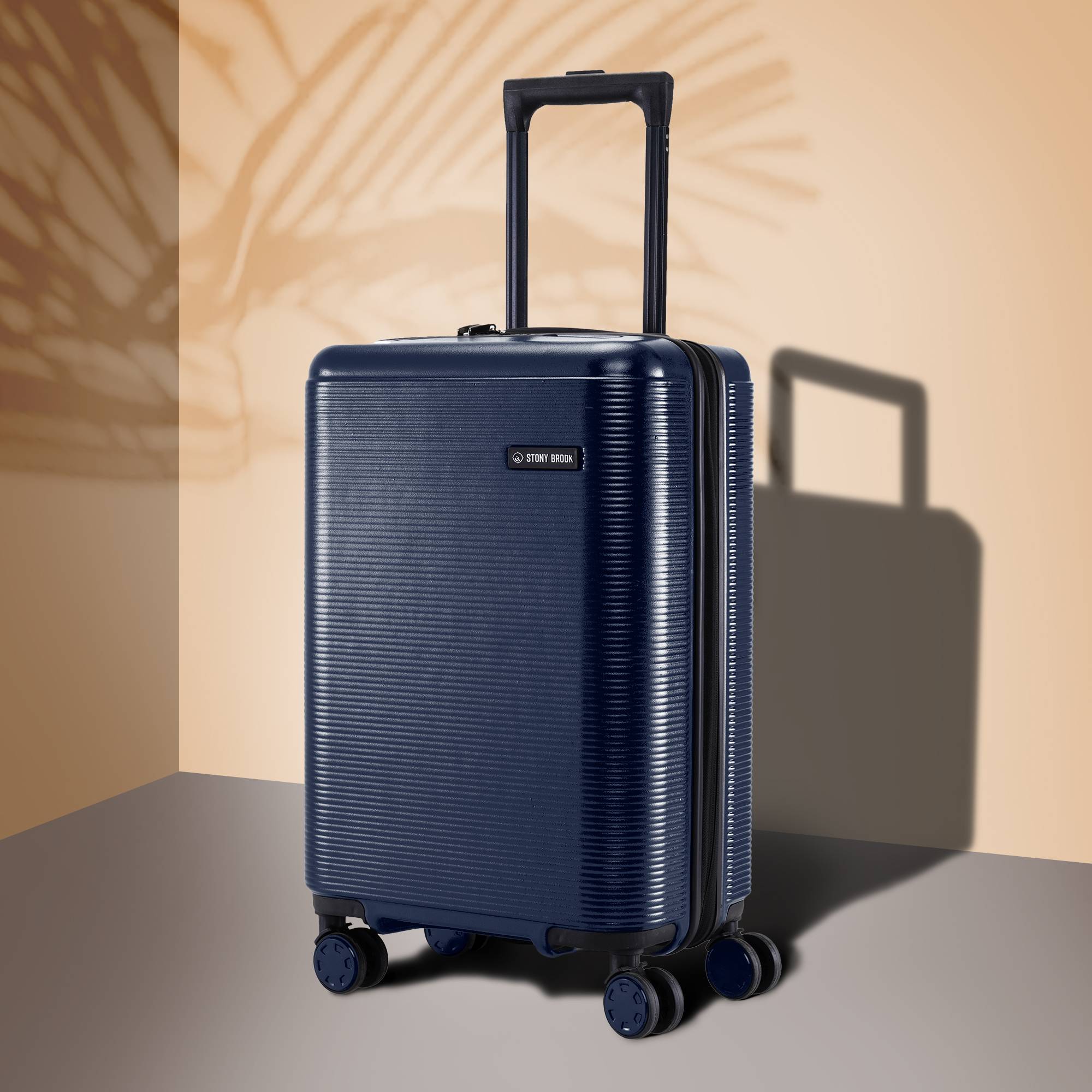 Stony Brook by Nasher Miles Dunes Hard-Sided Polycarbonate Cabin Navy ...