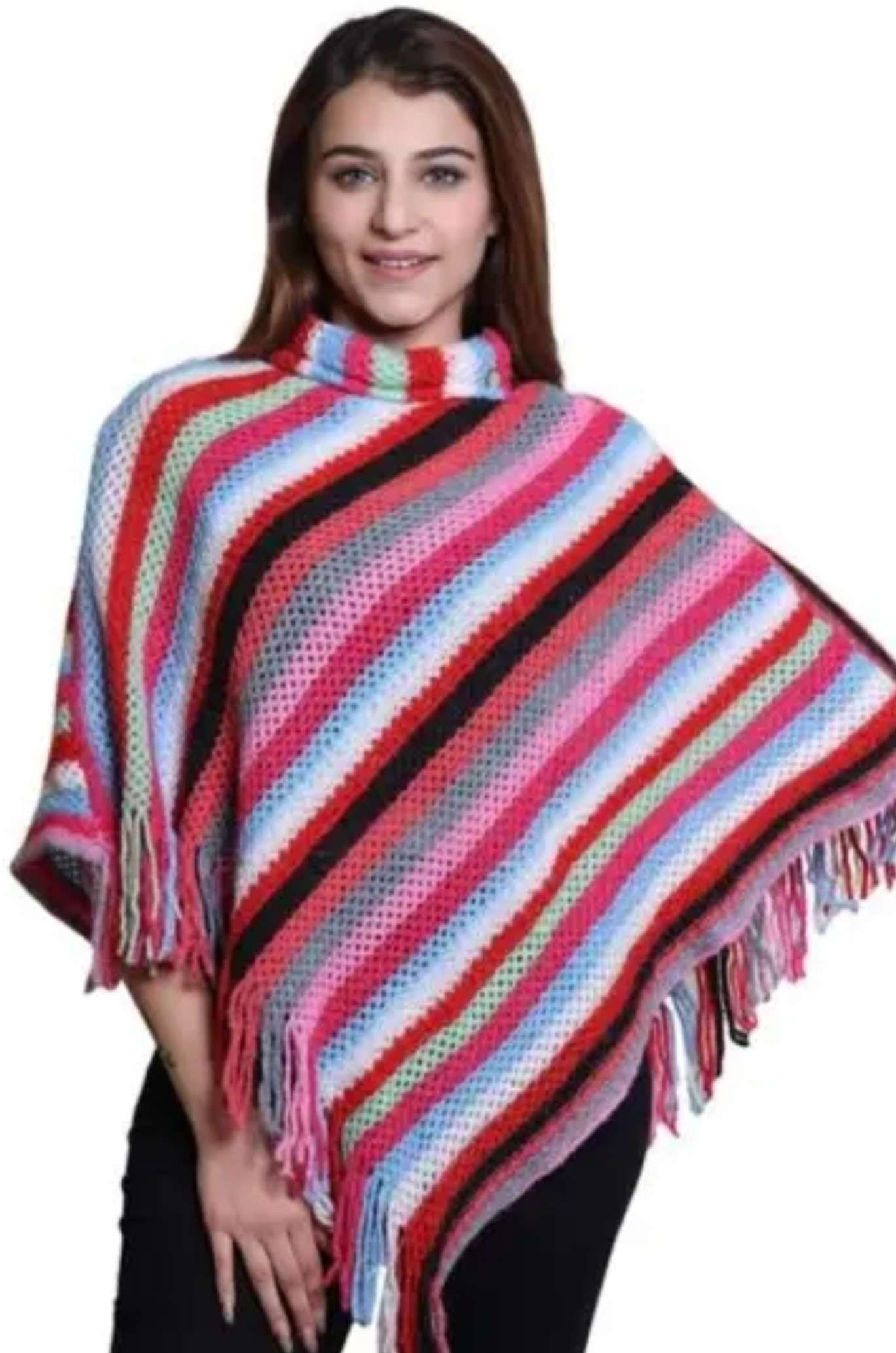 Women Ponchos - Shop Ladies Ponchos Online in India | Shopsy