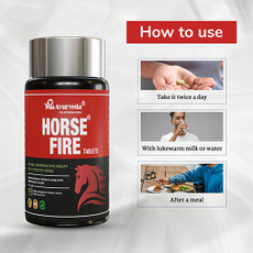 A R Ayurveda Horse Fire Tablets - Ayurvedic Stamina Booster For Men ...