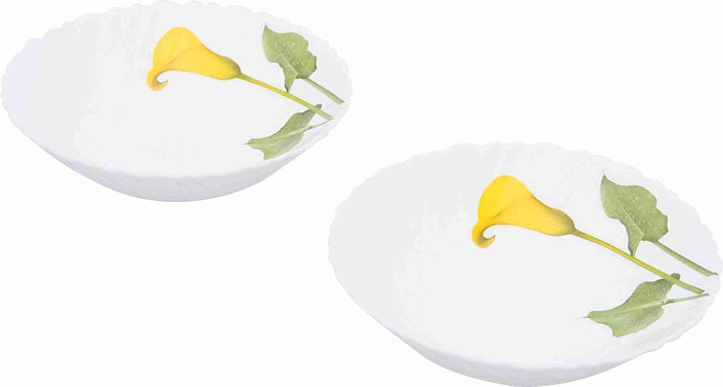LAOPALA Glass Vegetable Bowl Diva Classique 2pcs Multiutility Bowl Set ...