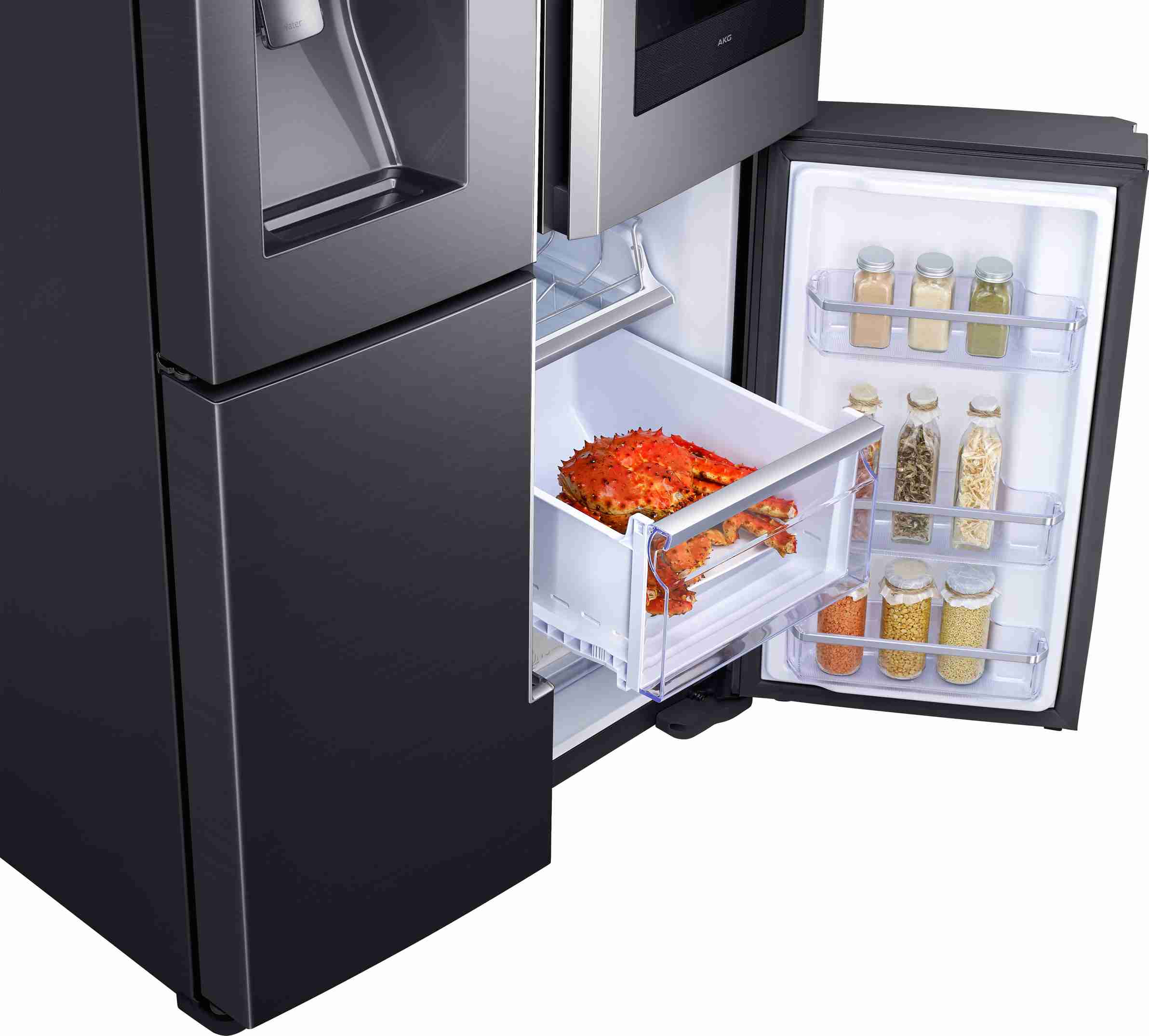 Samsung 810 L Frost Free Side By Side Refrigerator Rf28n9780sg Tl