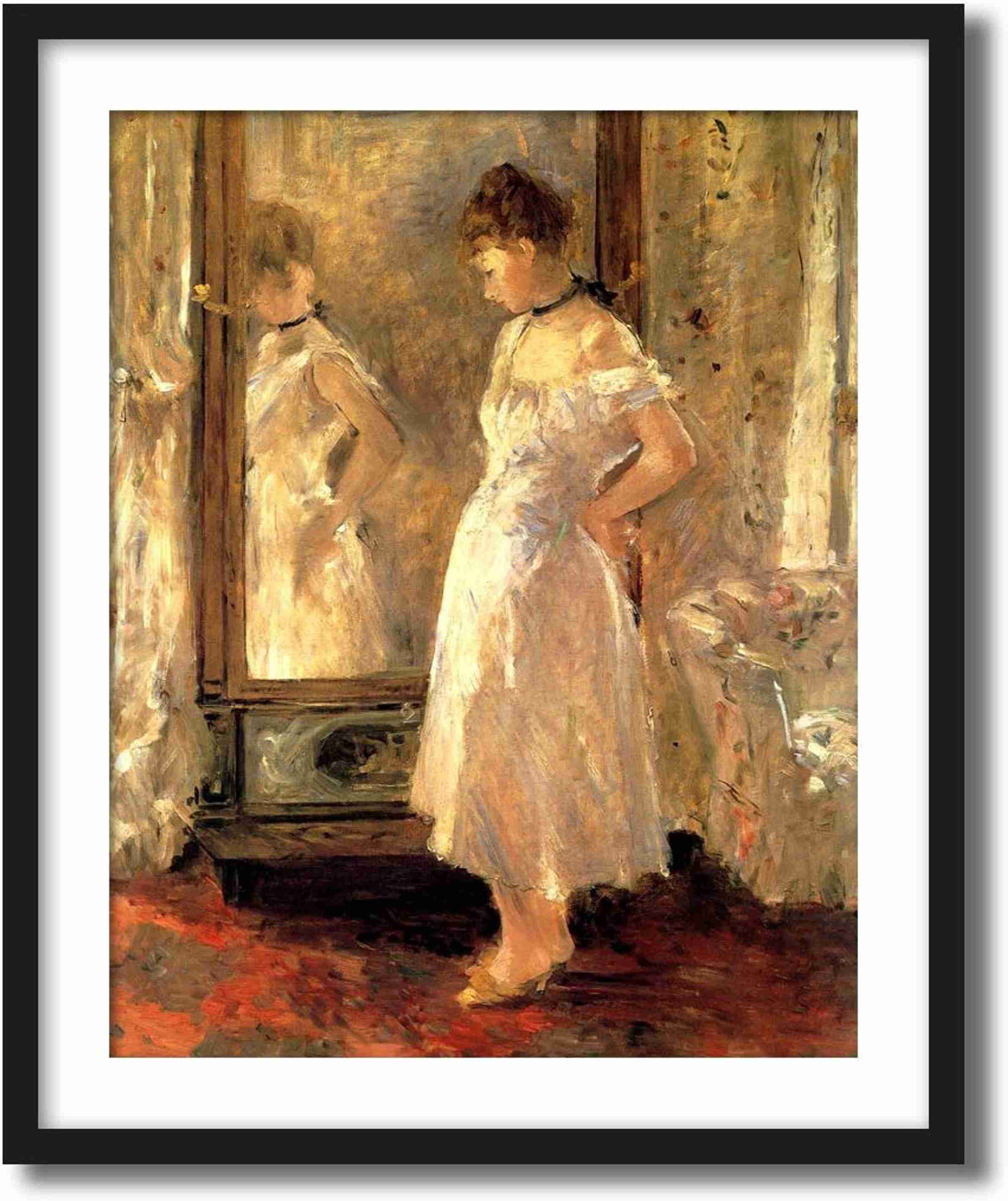 ArtCentral 1876 Berthe Morisot Psyche, Detail PEINTURE Detail HUILE SUR ...