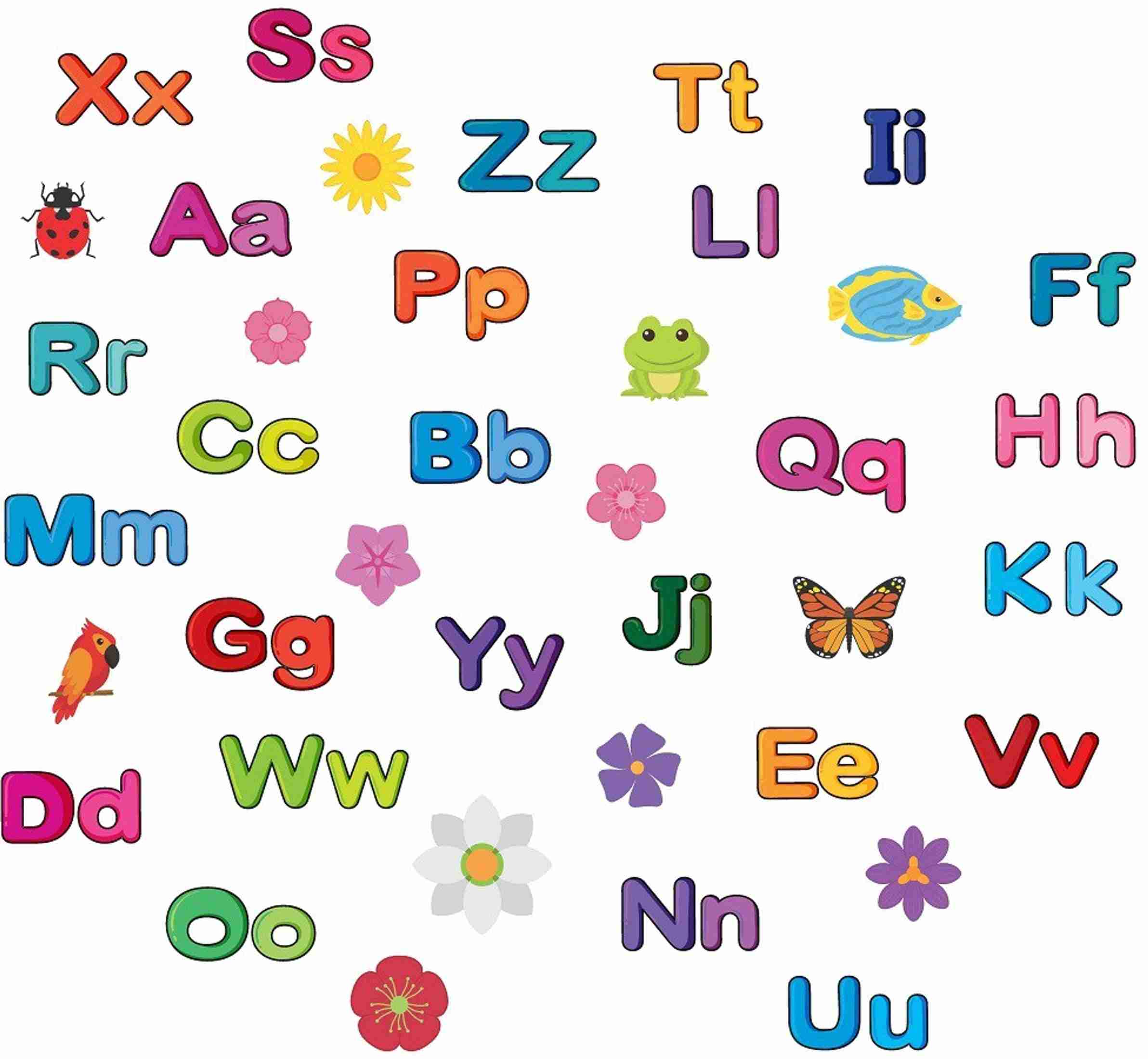 Senthur 100 cm Alphabets Extra Large Viny Wallstickers(100 cm x 90 cm ...