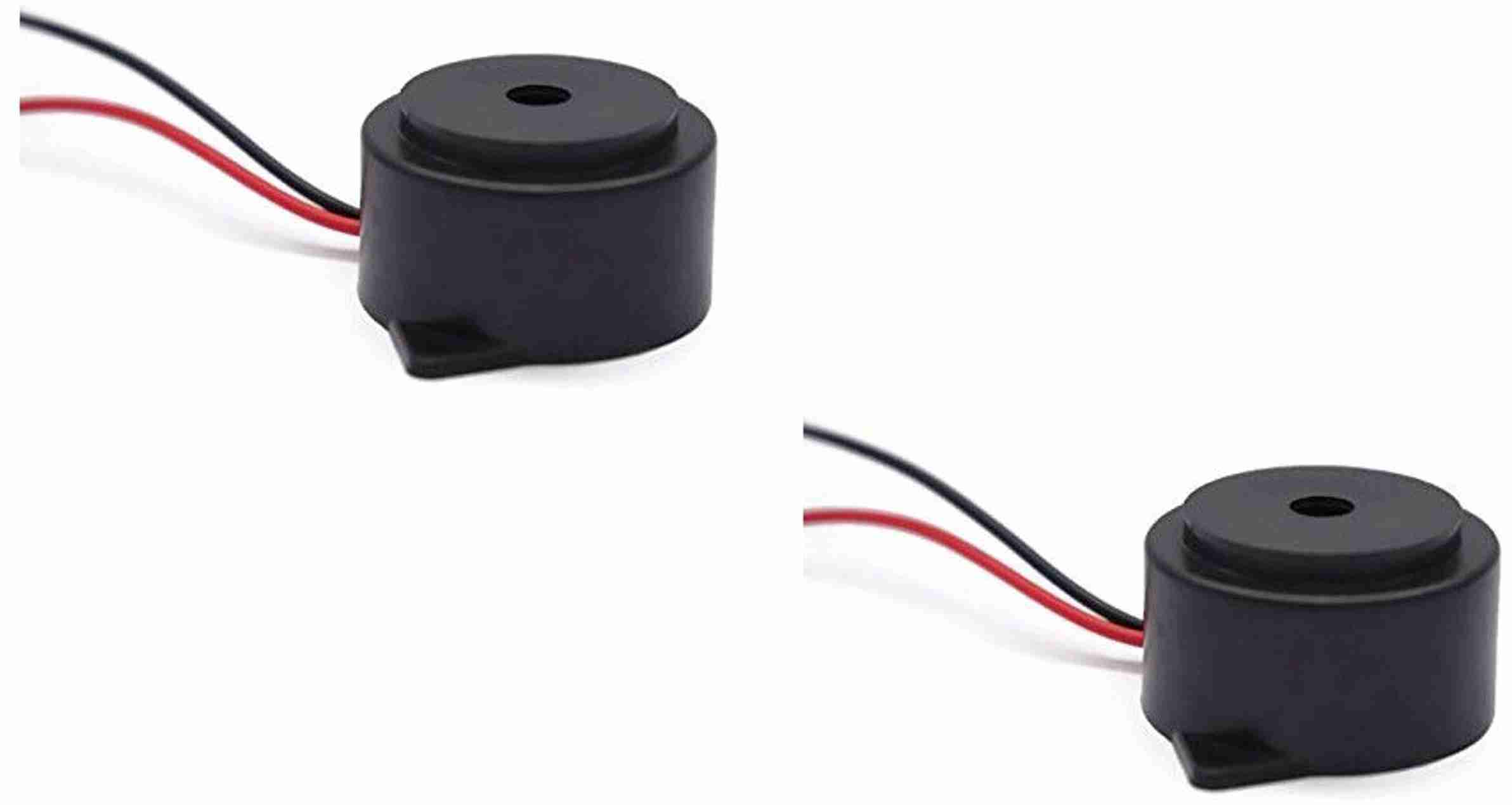 Creative Tech Big Buzzer with Small Enclosed Piezo Electronic Buzzer ...