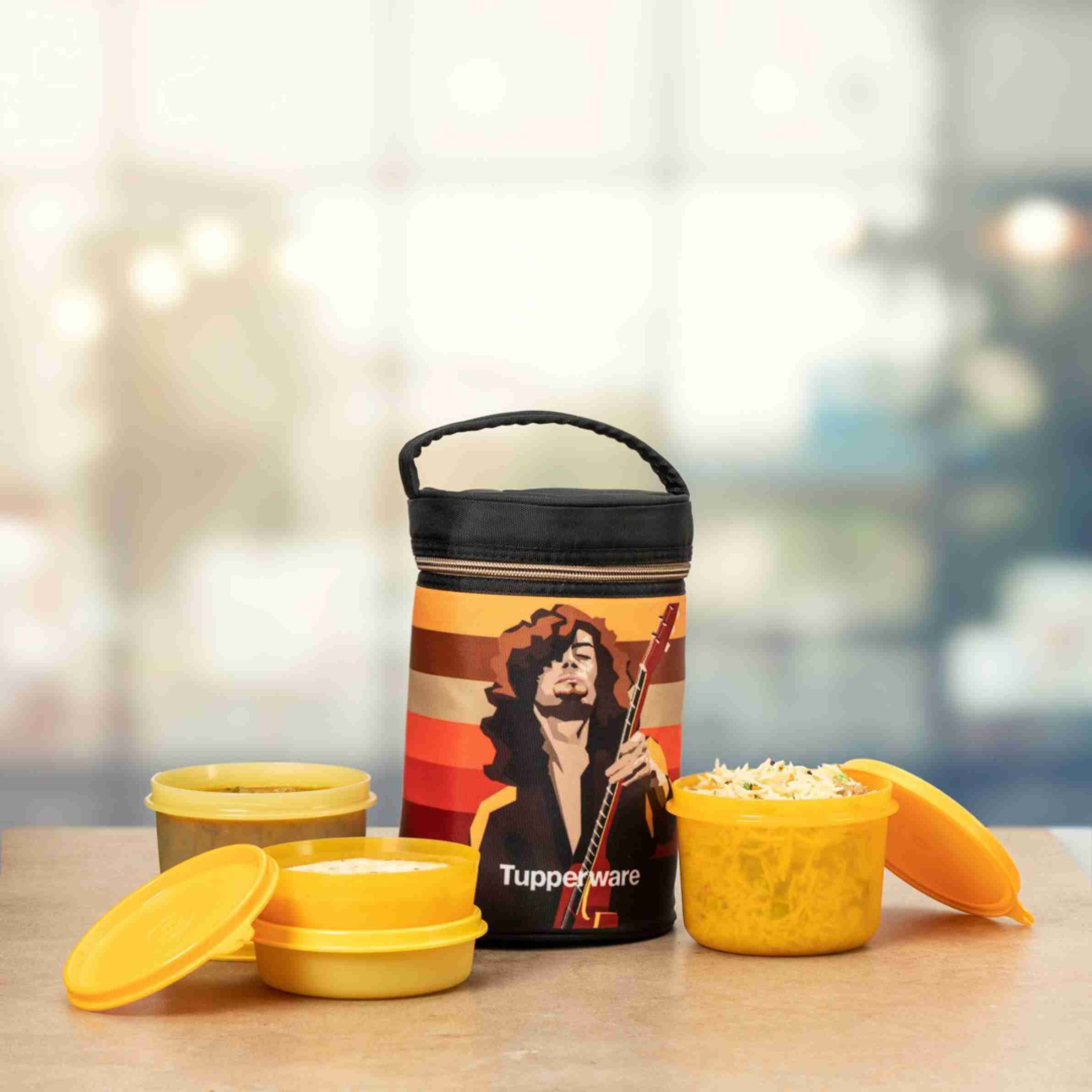 Flipkart.com | TUPPERWARE Rocker Lunch Set with Bag 4 Containers ...
