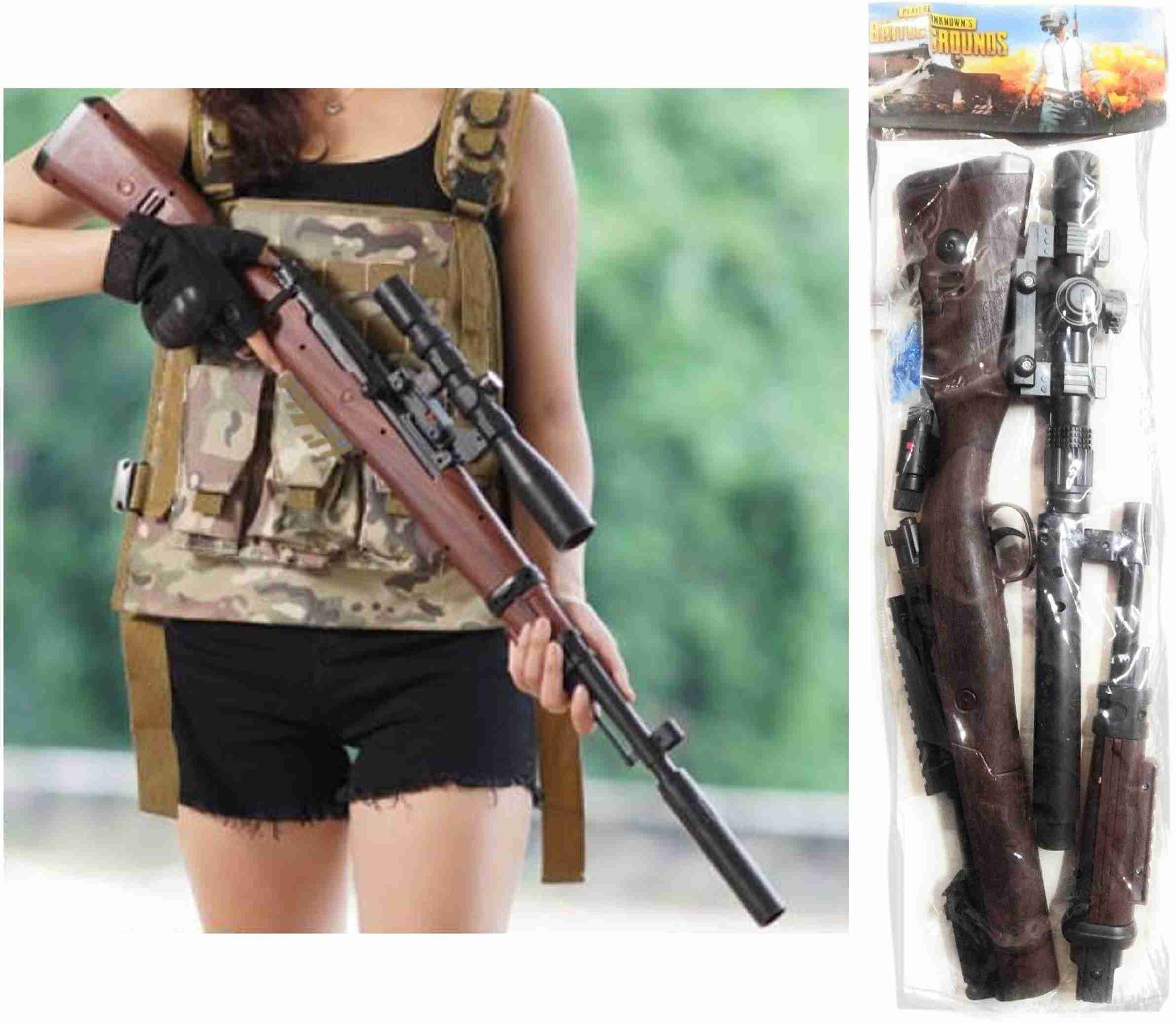HALO NATION PubG Kar98 K98 Gun Toys Set with Assault Rifle Kar98k Model ...