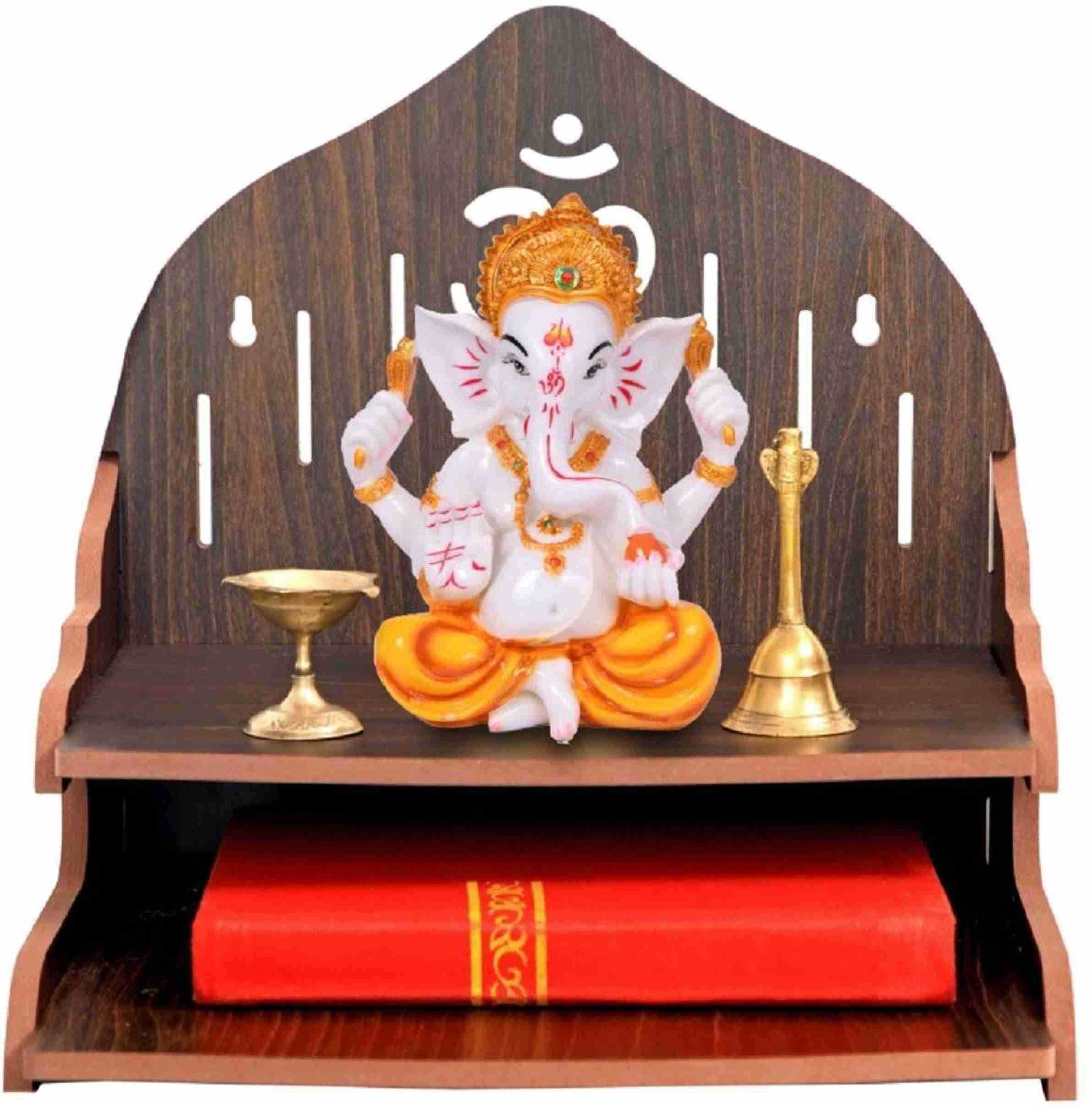MRP International Wooden Temple Beautiful Plywood Mandir / Pooja Room ...