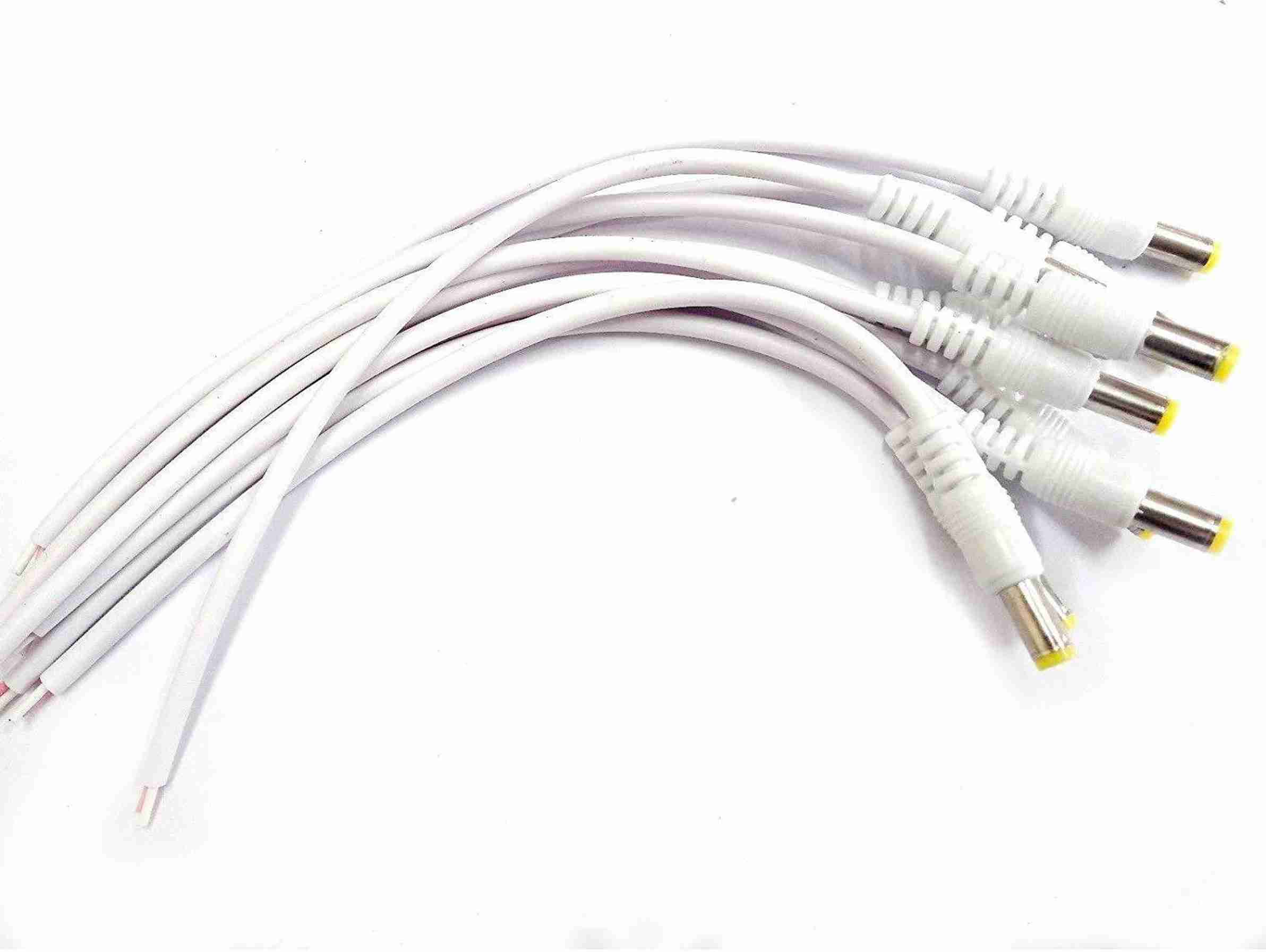 ATEKT Super Combo Pack of 10 Pcs BNC Connector(Blue) with Copper Wire ...