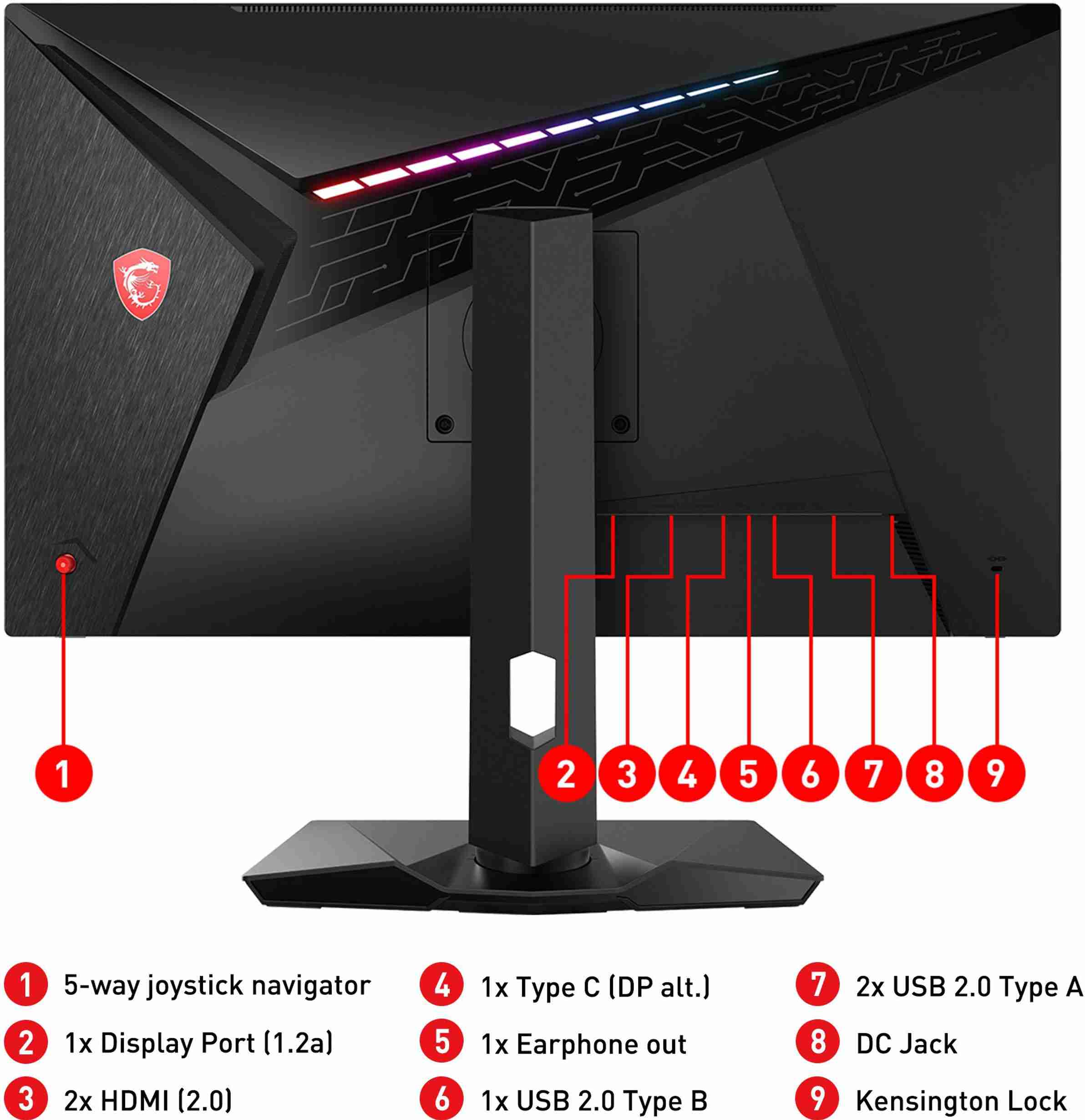 MSI Optix 68.58 cm (27 inch) WQHD IPS Panel MSI Optix MAG274QRF-QD ...