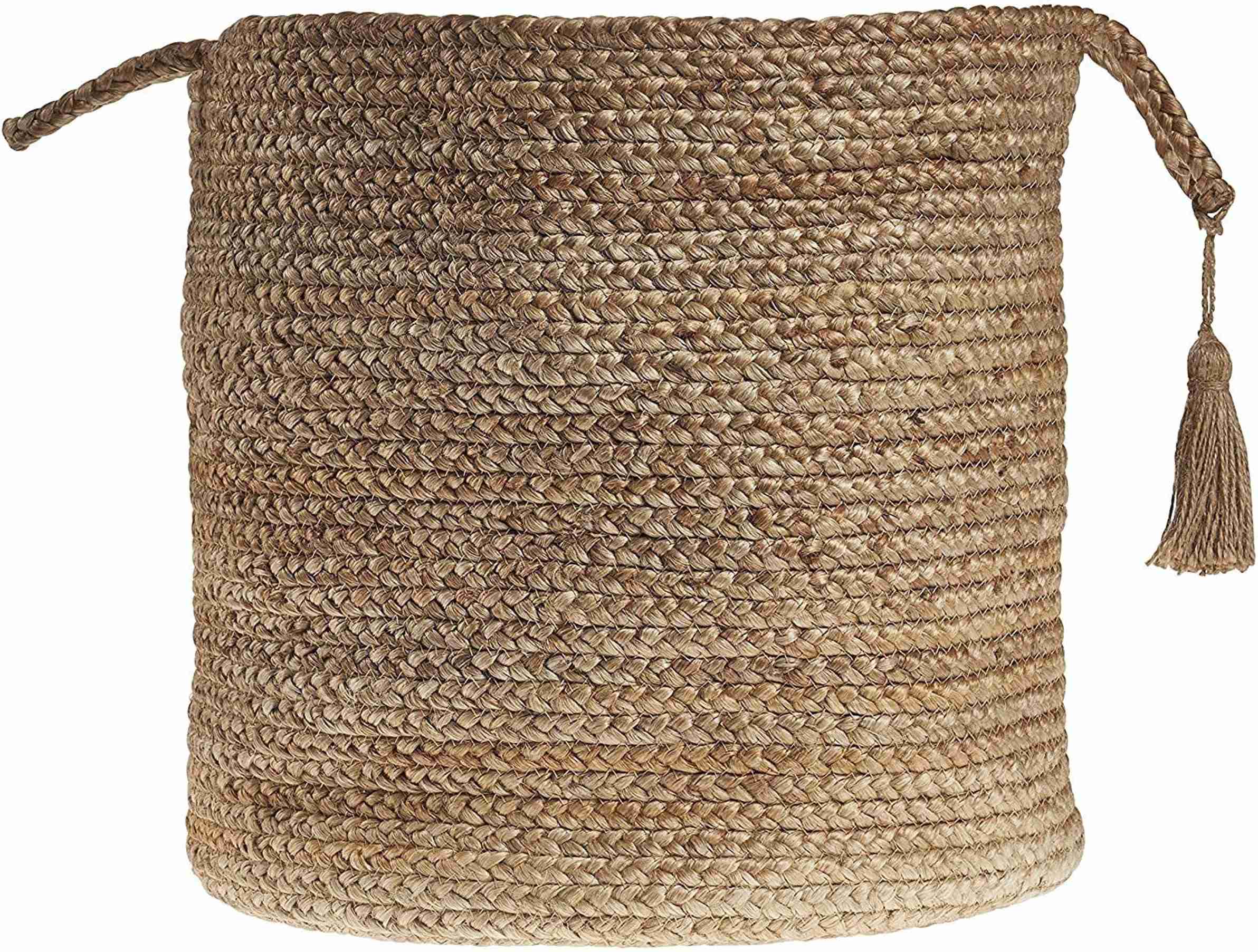 AH ARTSY HOME Jute Braided Jute Baskets | Storage Bins Organizer ...