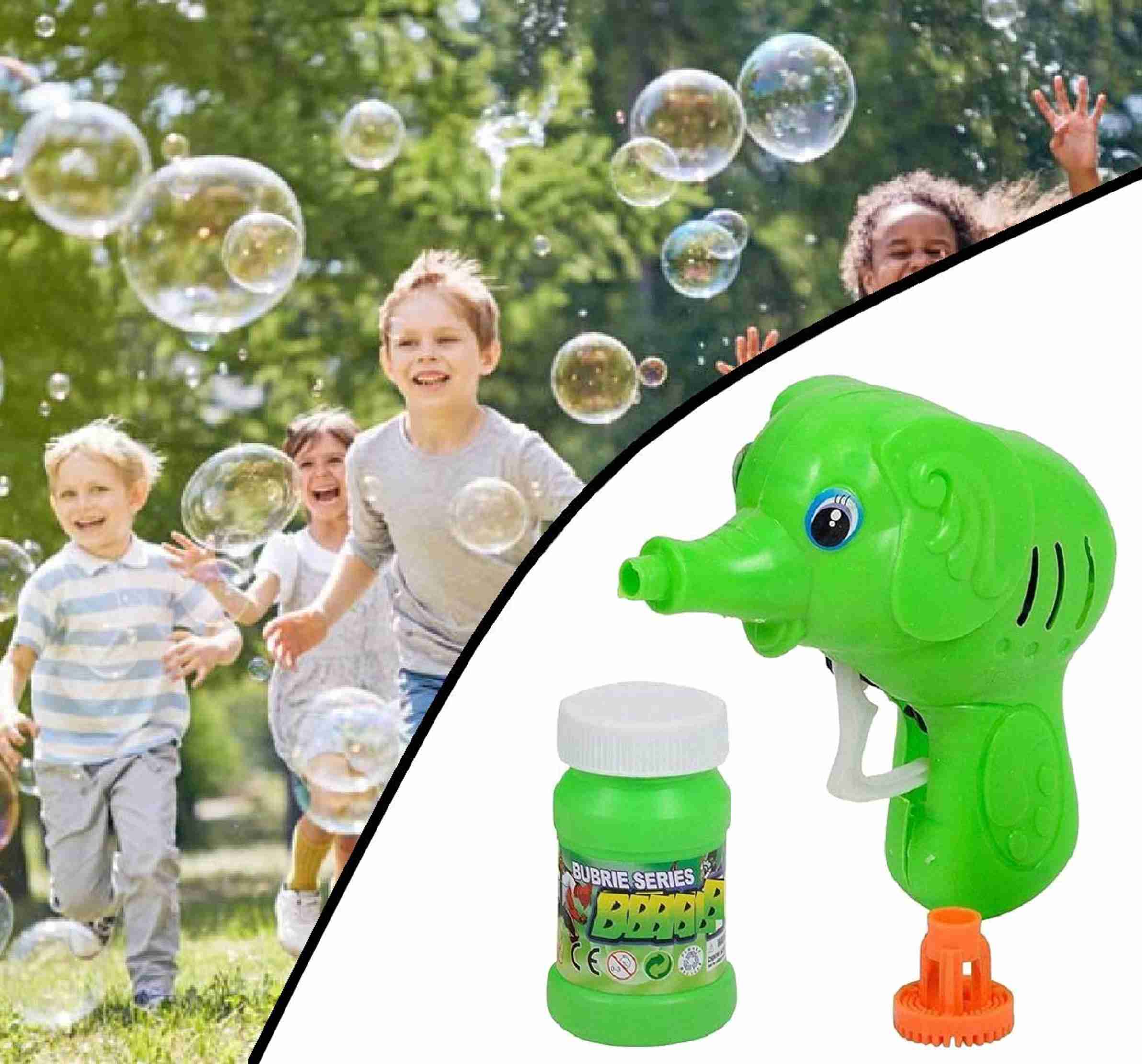 Sale Gali Elephant Bubble Gun with Bubble Liquid Bottle for Children ...
