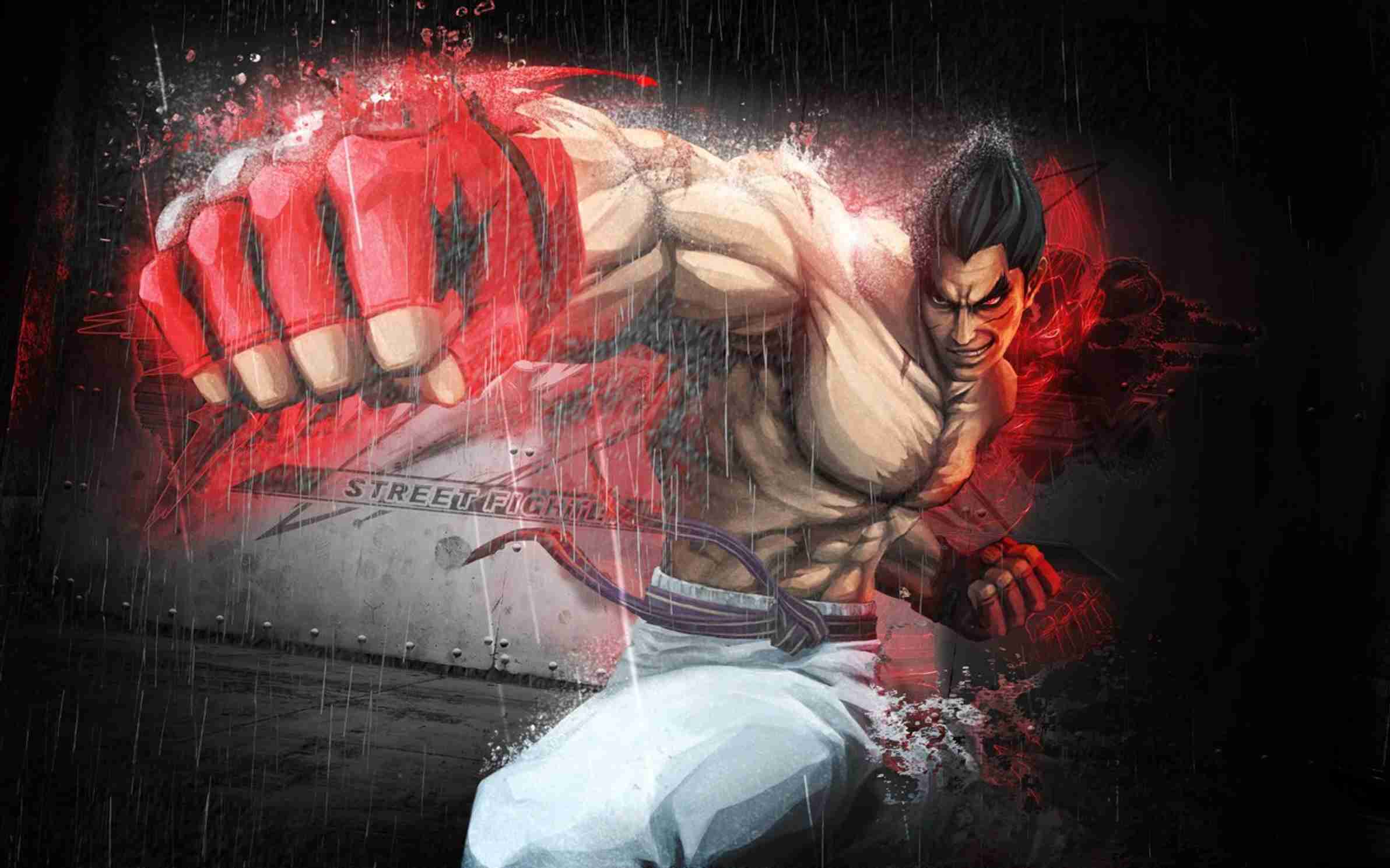 Street Fighter Ken Ryu Video Game Matte Finish Poster Paper Print ...