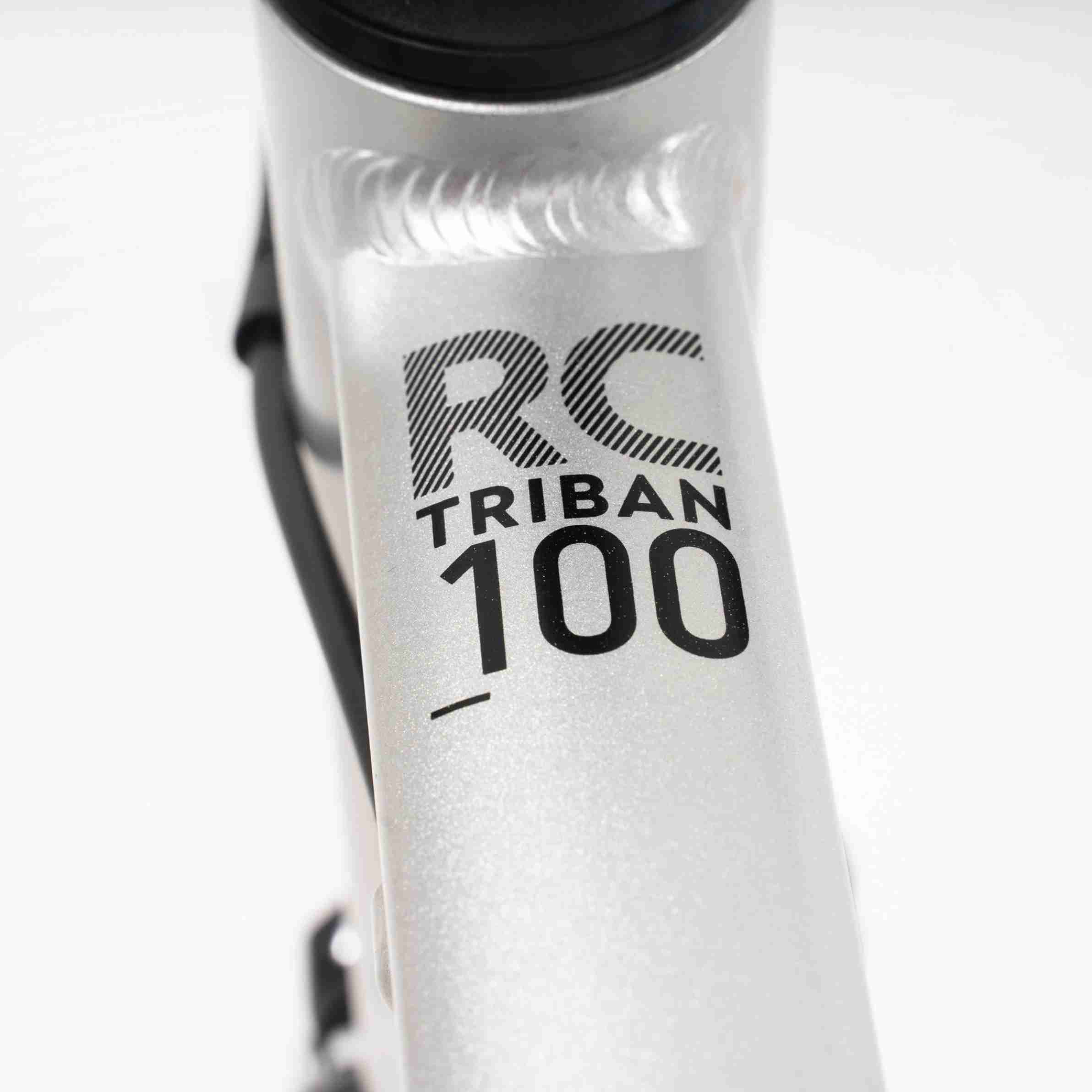 TRIBAN by Decathlon Adult Road Bike RC 100 Flat Bar 27.5 T (inch) Road ...