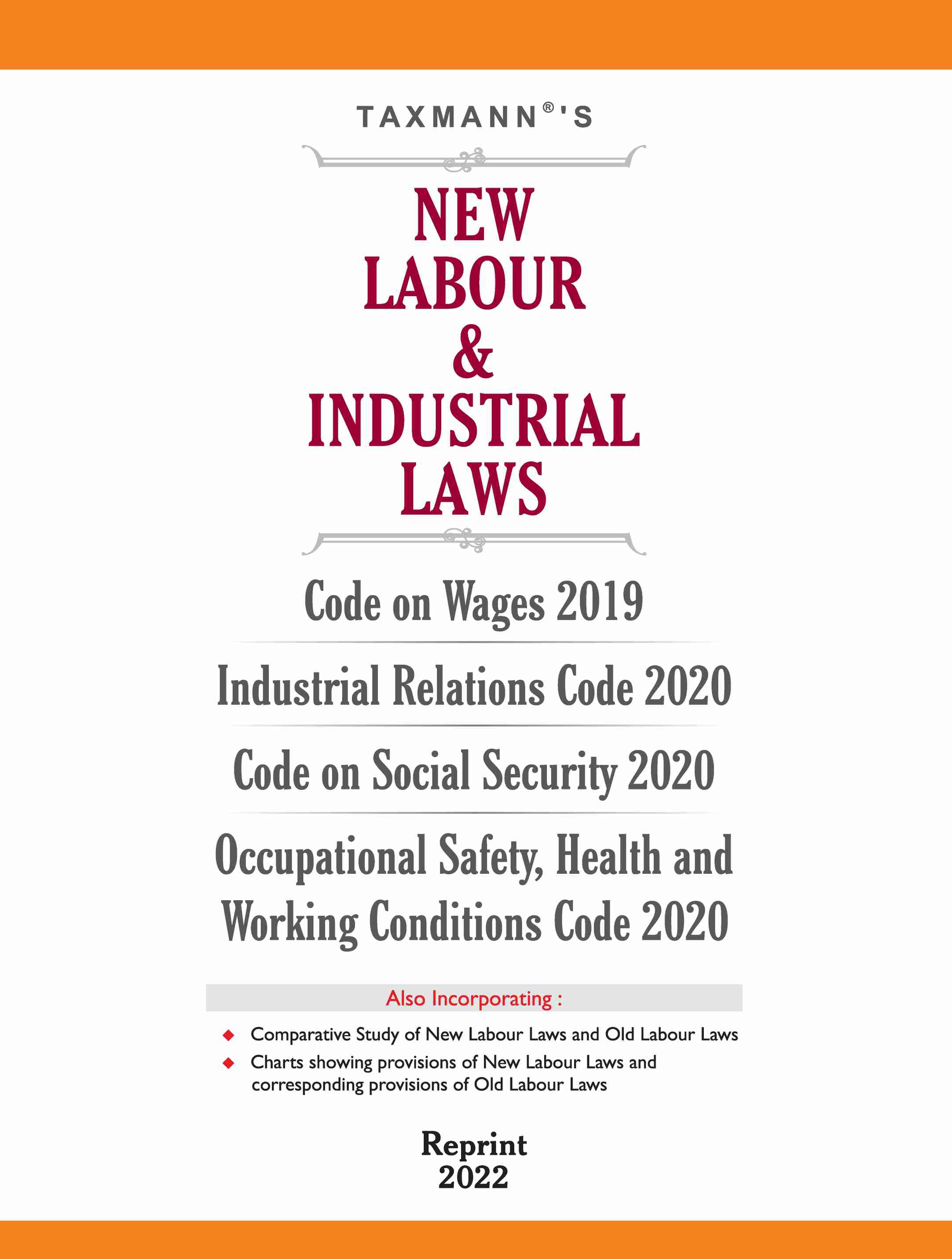 Taxmann’s New Labour & Industrial Laws – With Comparative Study, Charts ...