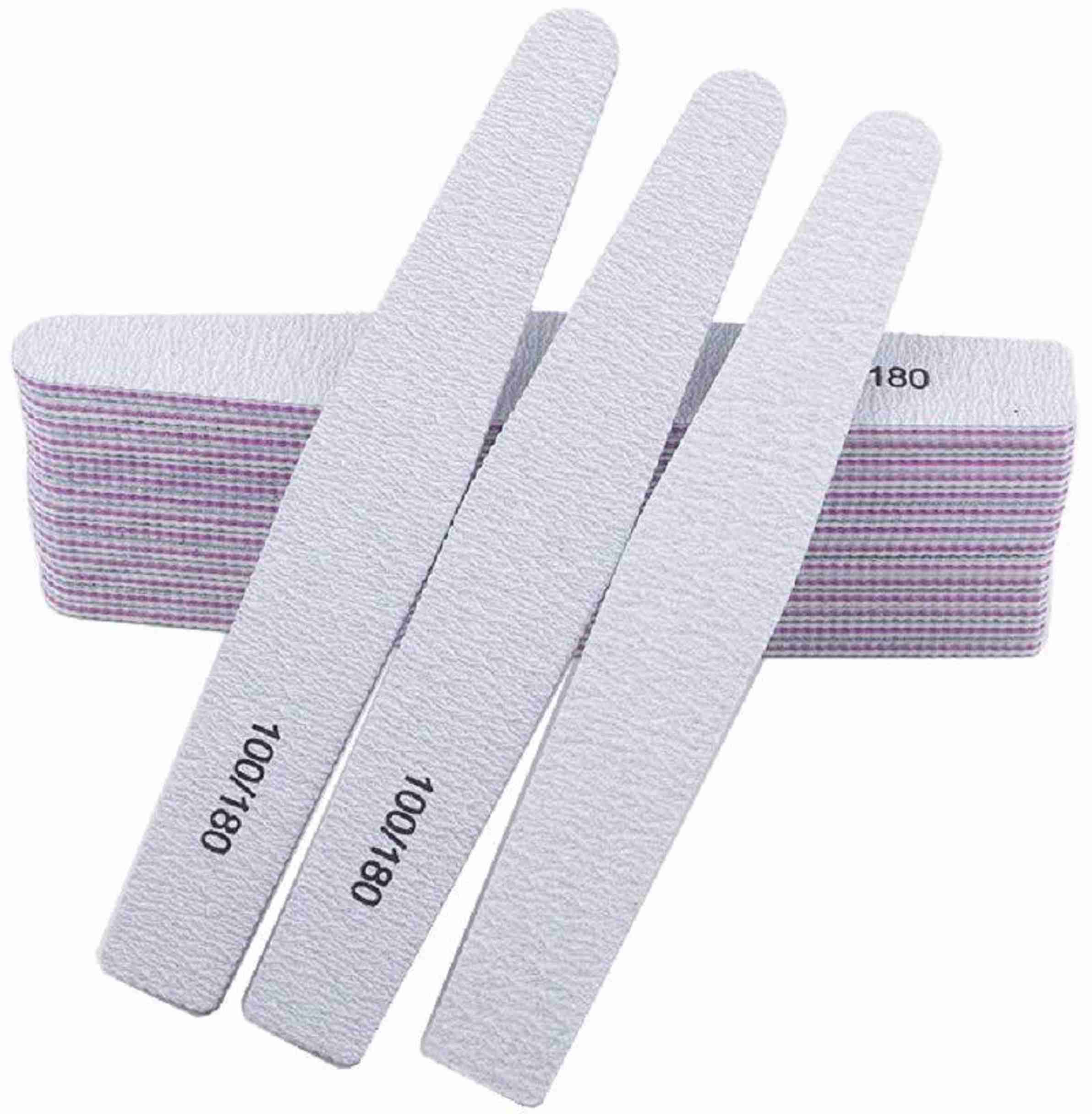 Shills Professional 15PCS 100/180 Nail Files, Professional Nail File ...