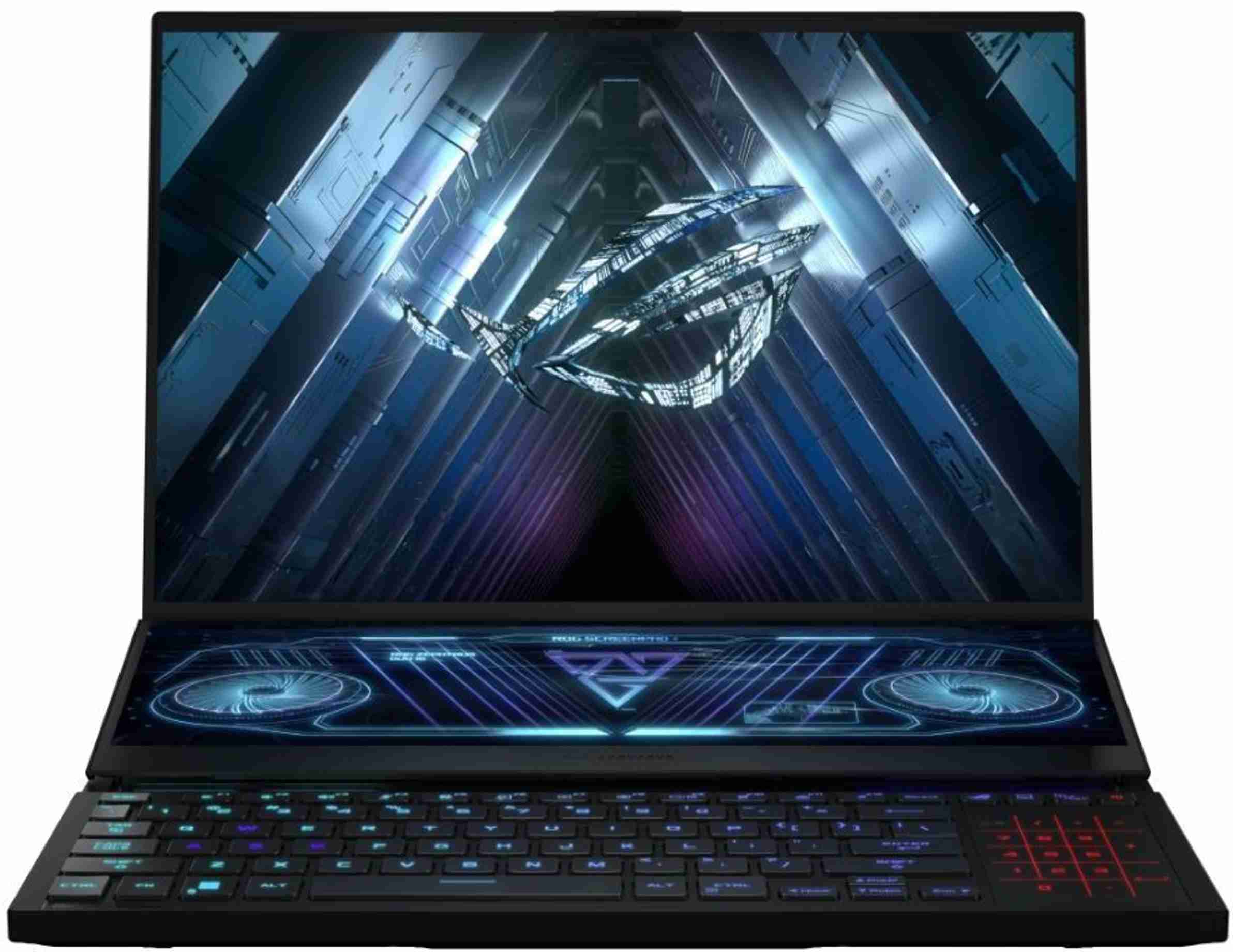 ASUS ROG Zephyrus Duo 16 Dual Screen Laptop with 90Whr Battery AMD ...