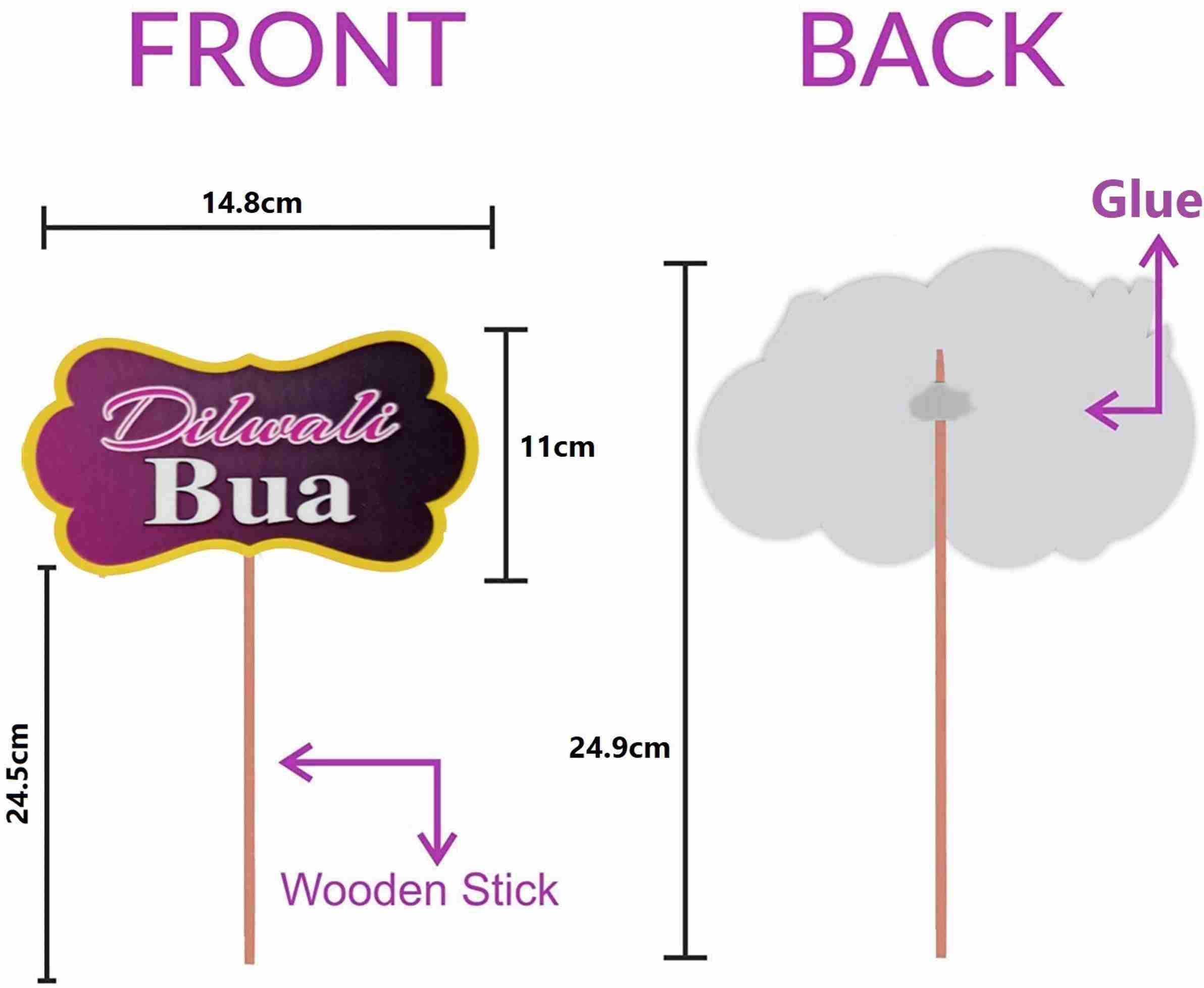 Rich Square Family Photo Booth Function Party Props for Family Wedding ...