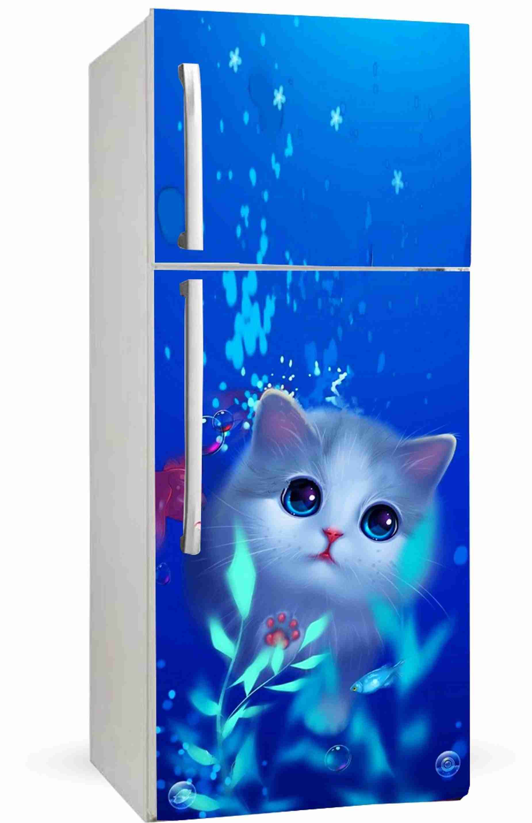 BDM Wallpaper 160 cm Fridge Sticker For Decor Freeze Door Wallpaper ...