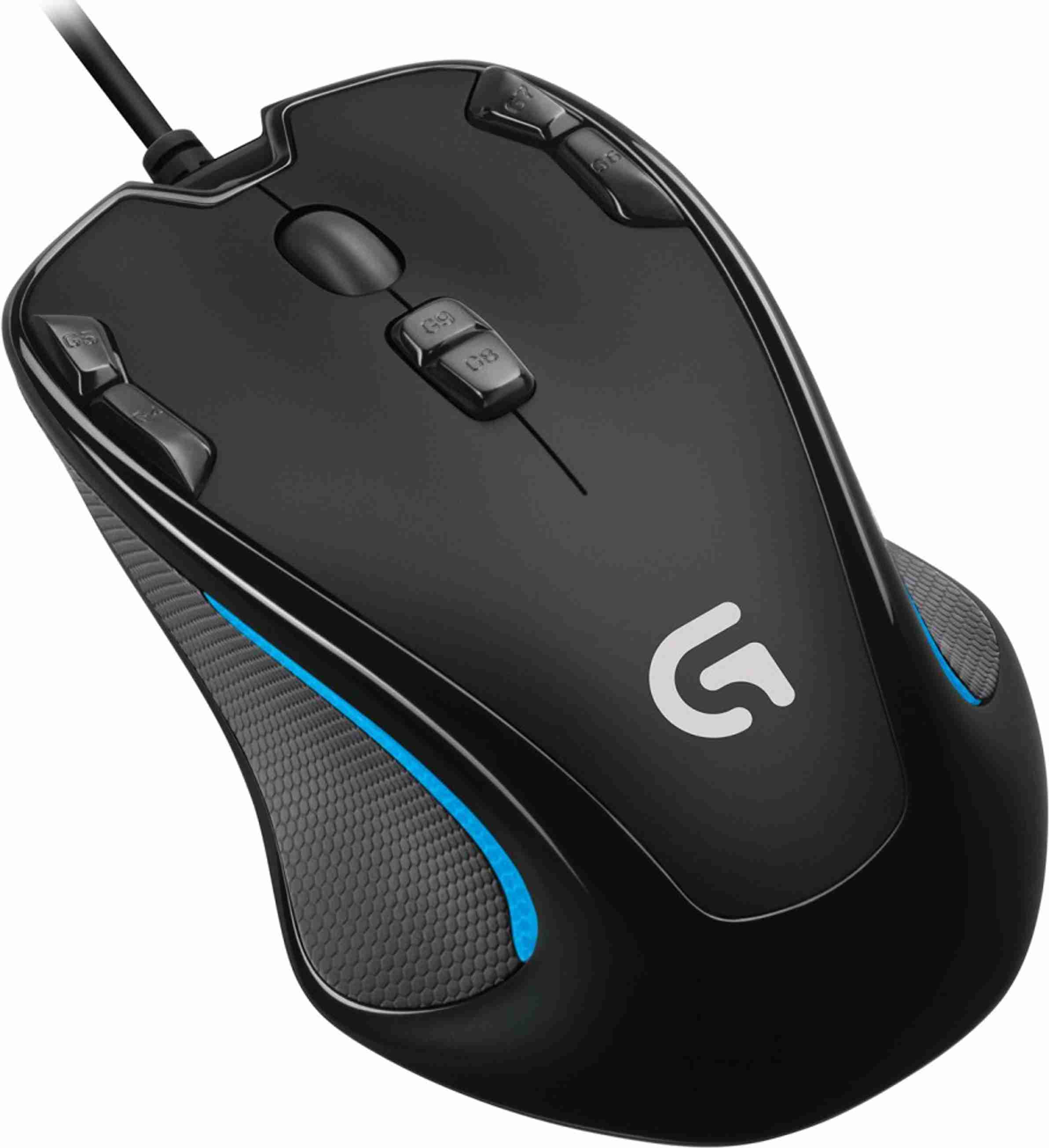 Logitech G300s /Ambidextrous design/Programmable Lighting/Frictionless ...