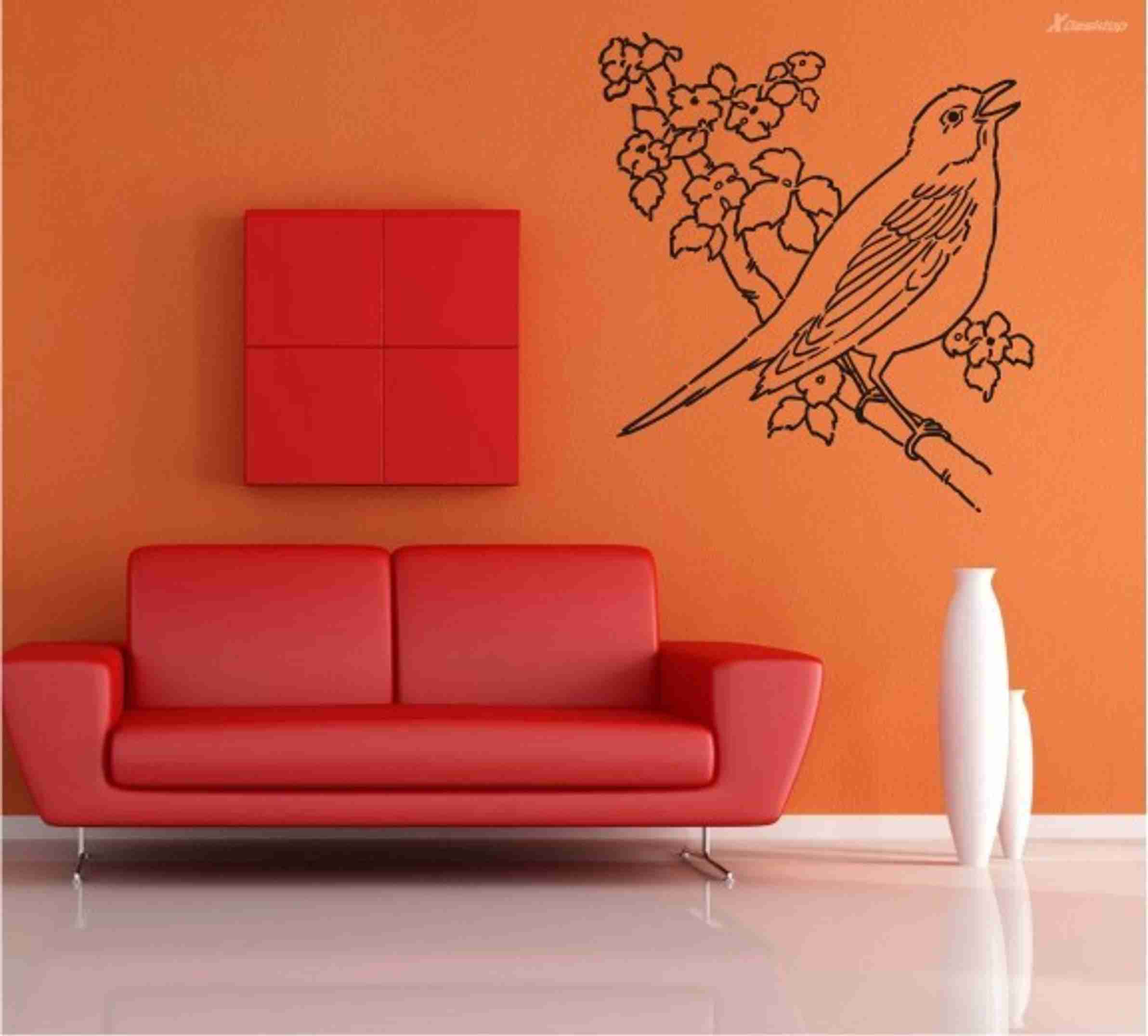 Smart Wall Guru 61 cm Decorative Decal Self Adhesive Sticker Price in ...