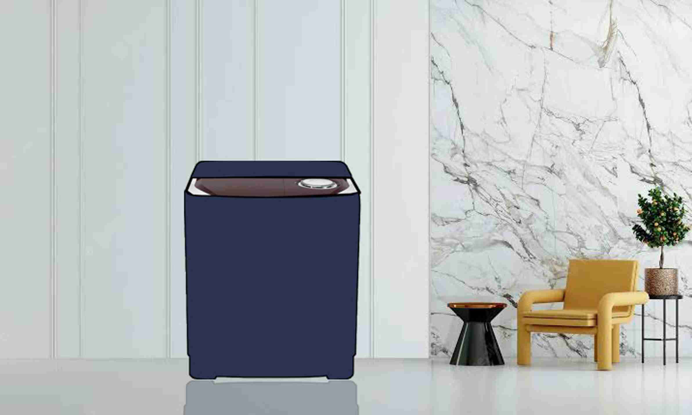 KVAR Semi-Automatic Washing Machine Cover Price in India - Buy KVAR ...