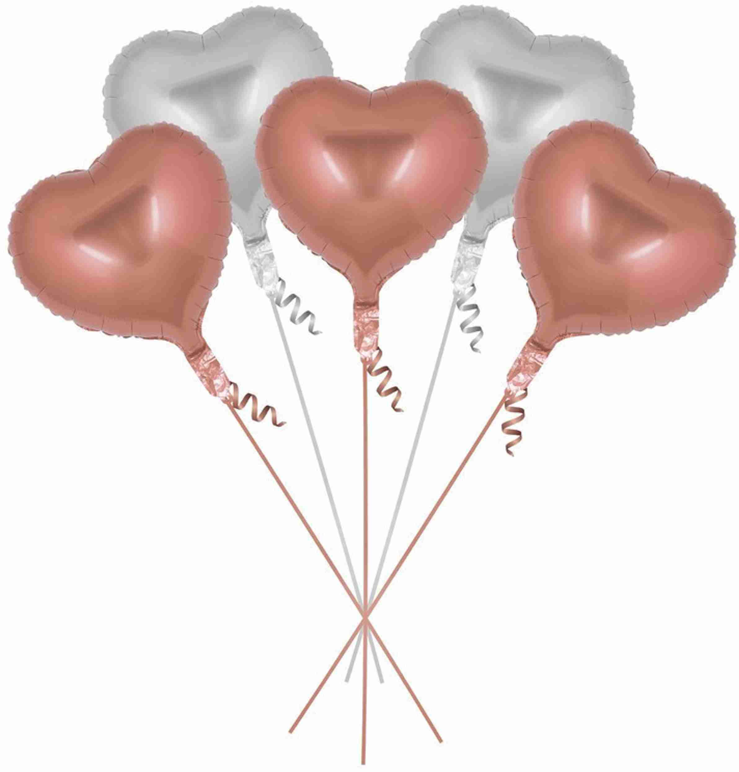 Flipkart.com | Tejal Trader Solid 01-New-Tejal-TL-Heart_Silver, Rose ...