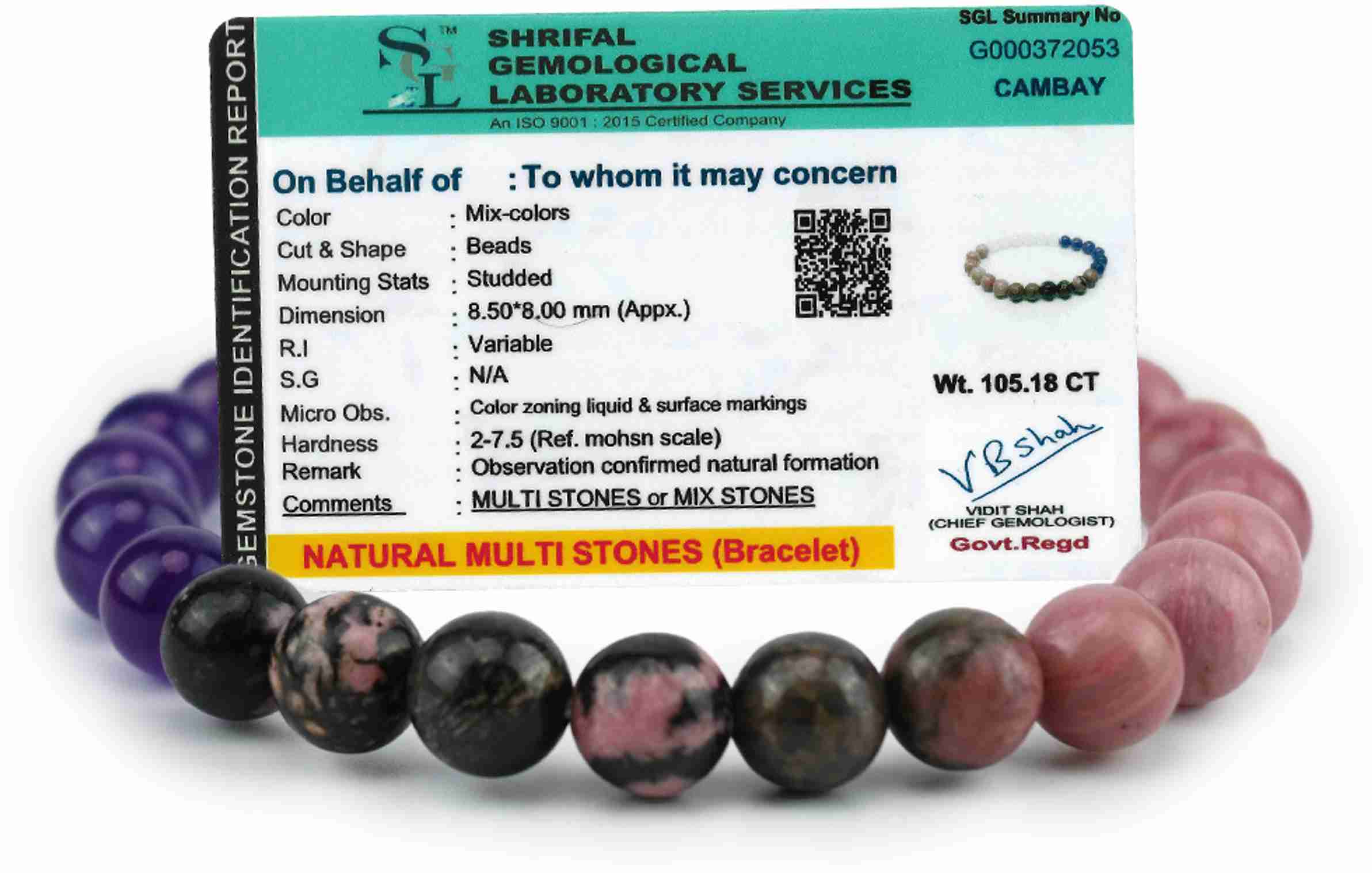 Vrishta Stone Bracelet Price in India - Buy Vrishta Stone Bracelet ...