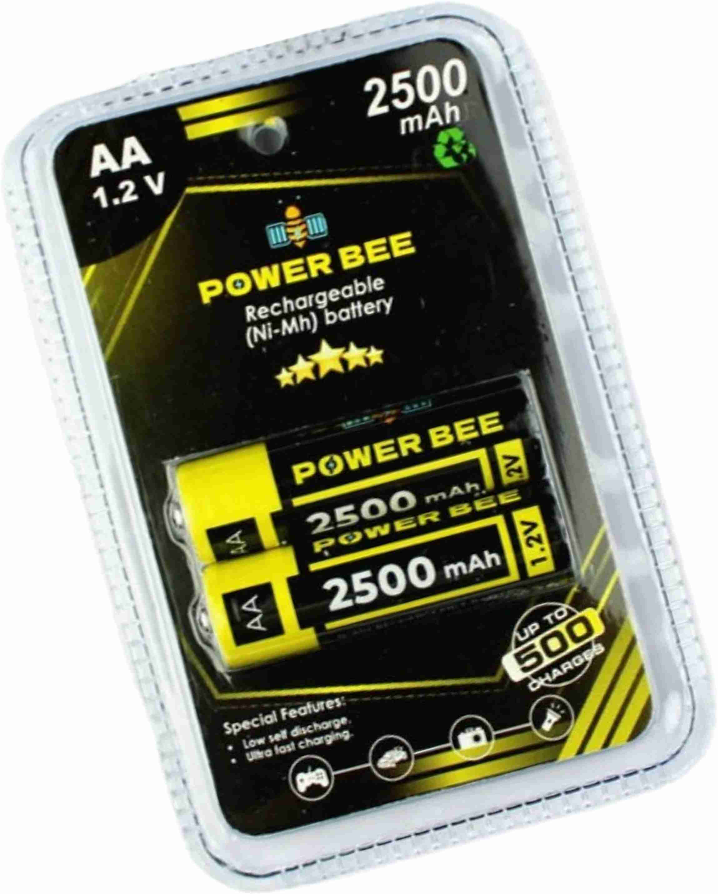 Maxwell Rechargeable AA 1.2V 2500mAh - (Pack of 2) Battery - Maxwell ...