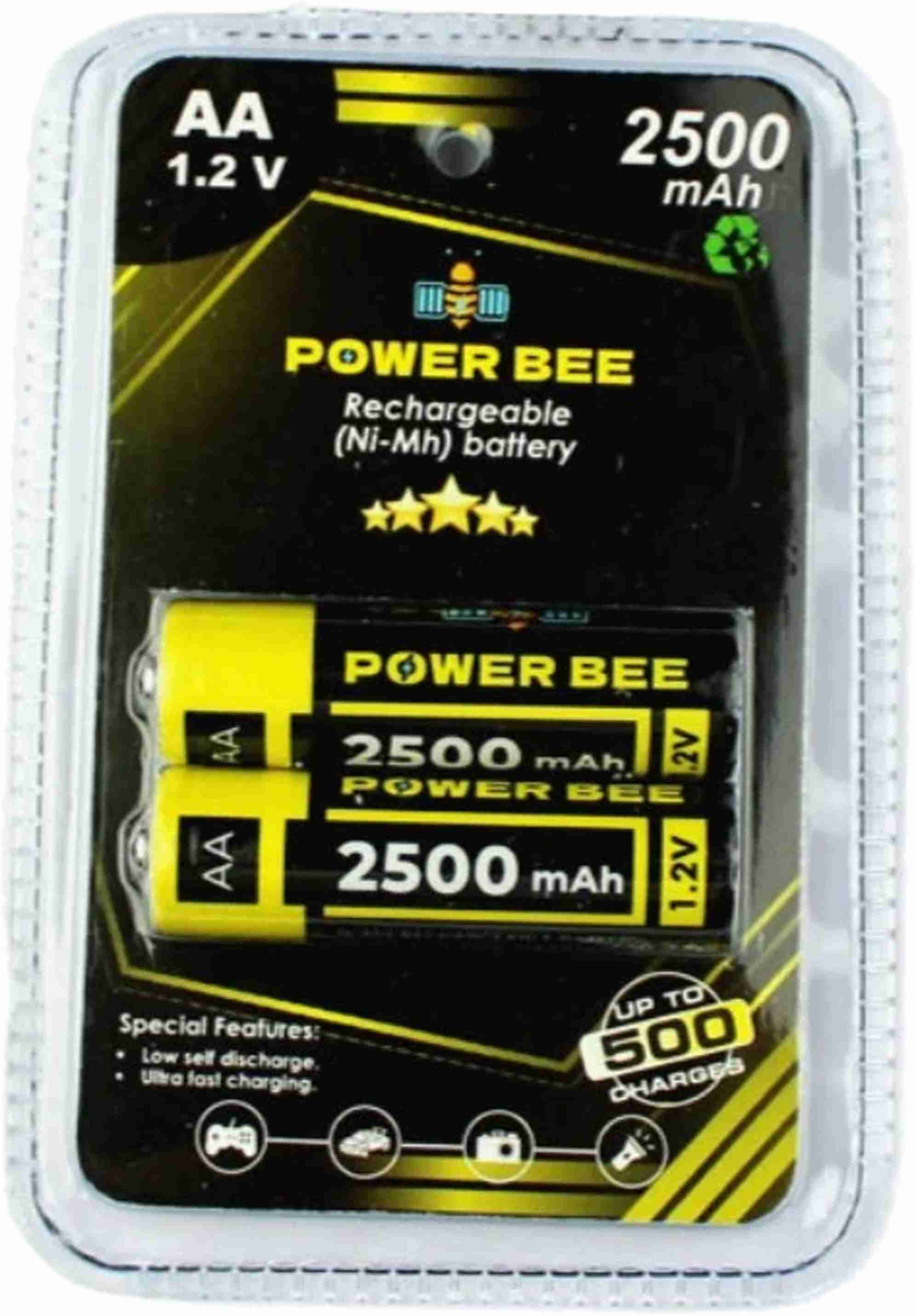 Maxwell Rechargeable AA 1.2V 2500mAh - (Pack of 2) Battery - Maxwell ...