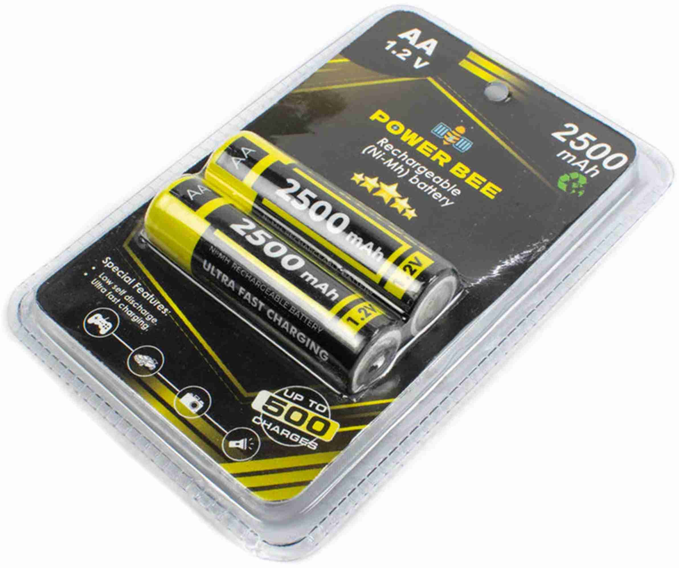 Maxwell Rechargeable AA 1.2V 2500mAh - (Pack of 2) Battery - Maxwell ...