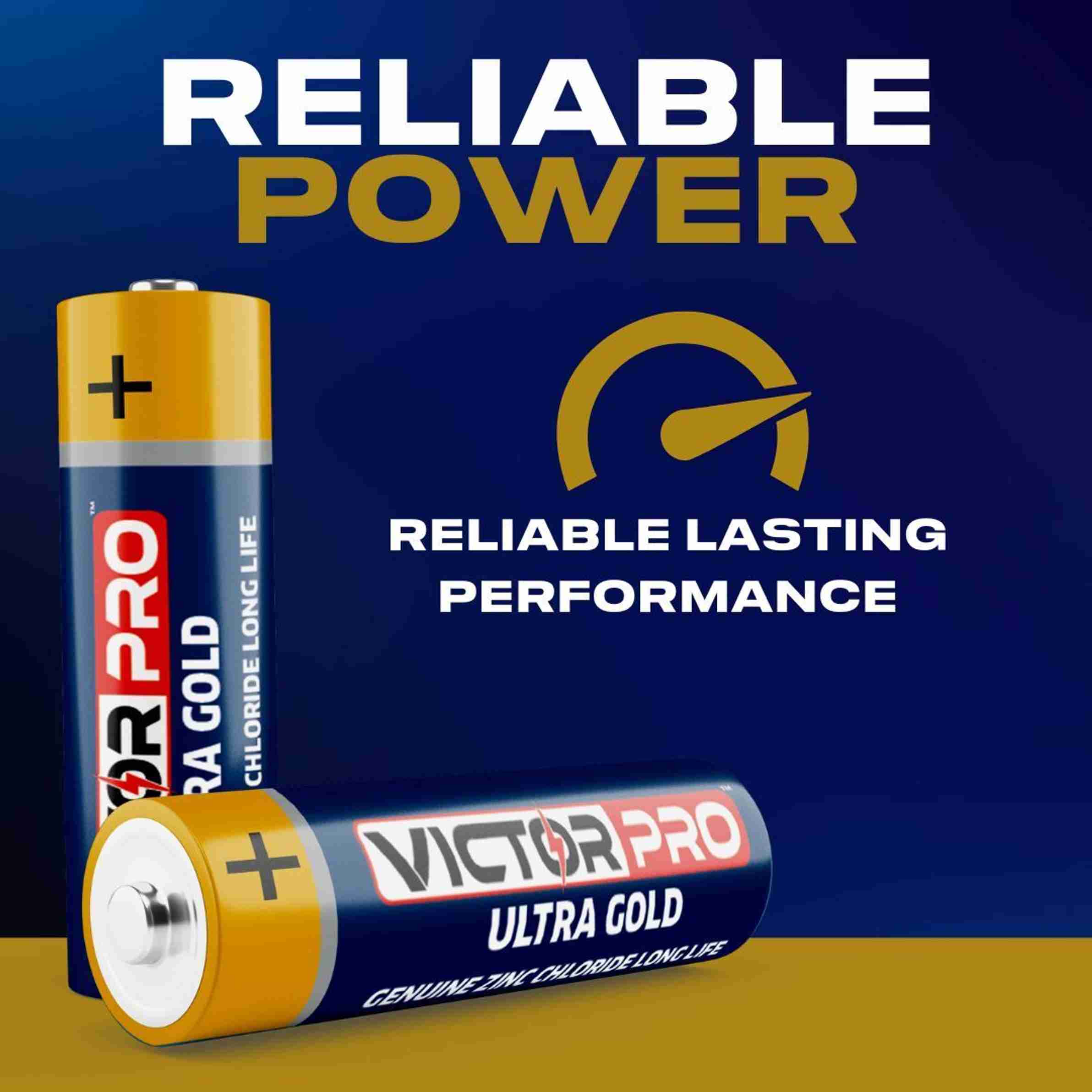 Victor Pro Ultra Gold AAA Extra Heavy Duty Battery - Victor Pro ...