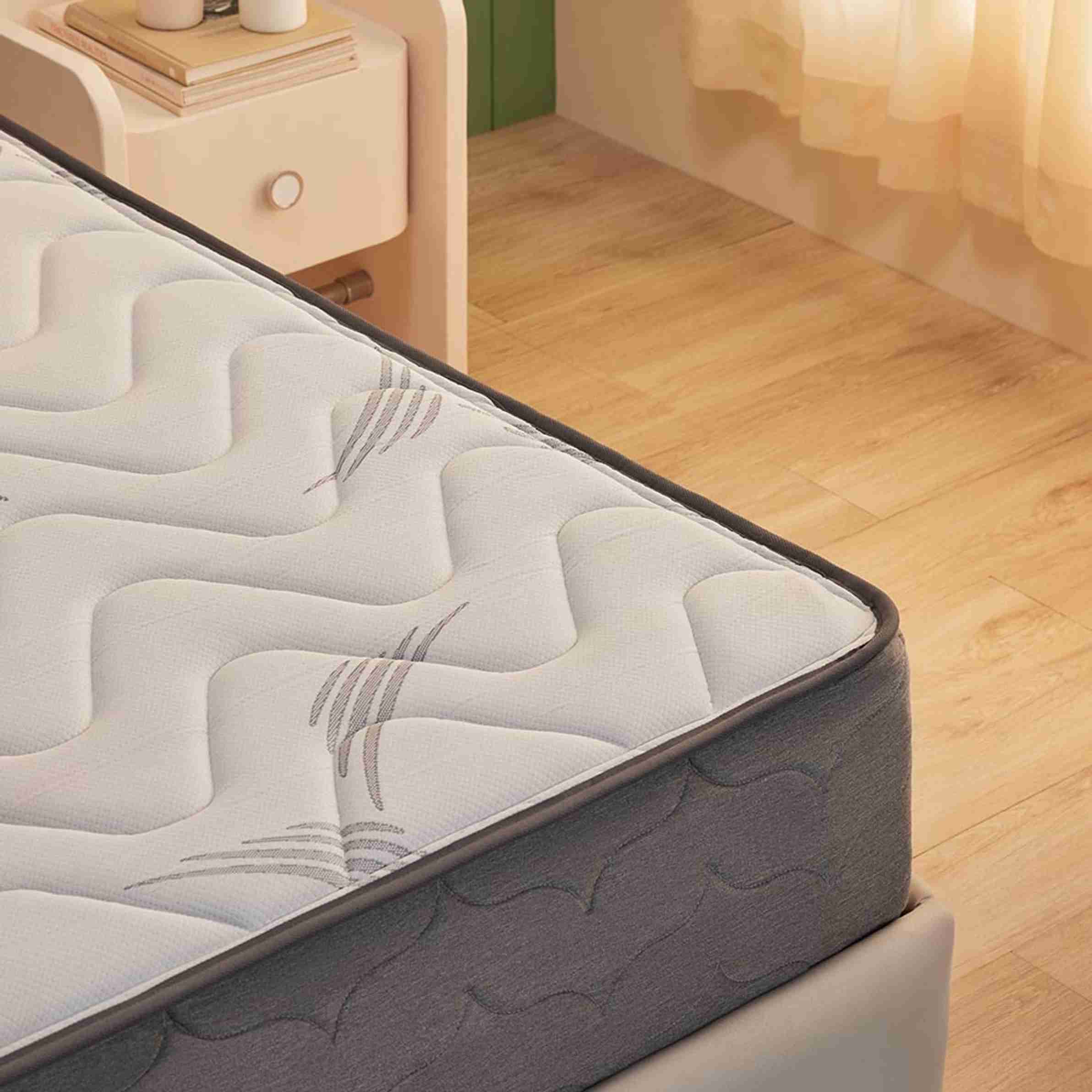 Wakefit Elevate Pocket Spring Mattress with Memory Foam 10 inch Double ...