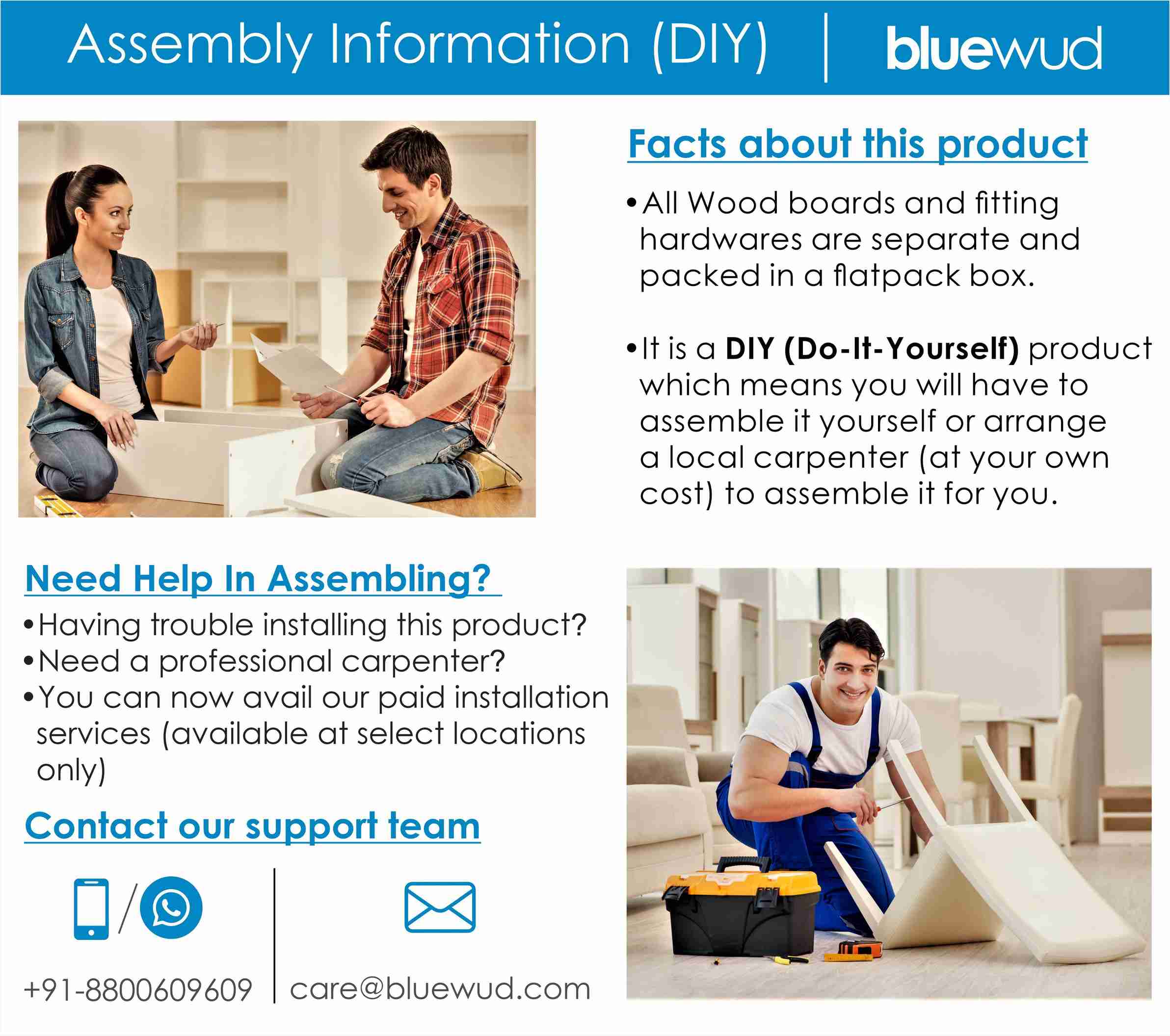 BLUEWUD Louis Wall Decor Floating Shelf Display Rack Engineered Wood ...