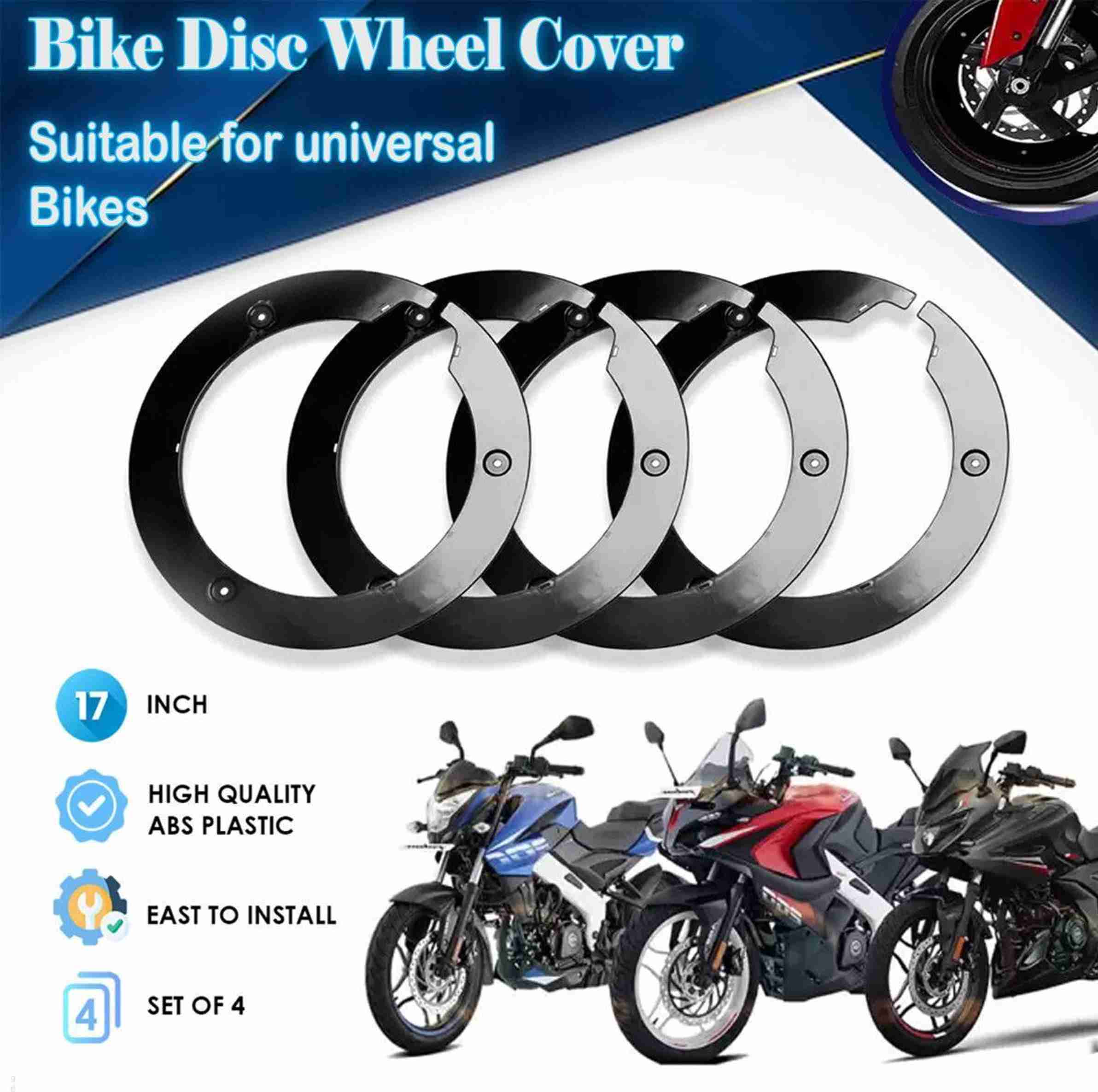 KP8 PRO Disc bike fairing 17 inch 169 Bike Fairing Kit Price in India ...