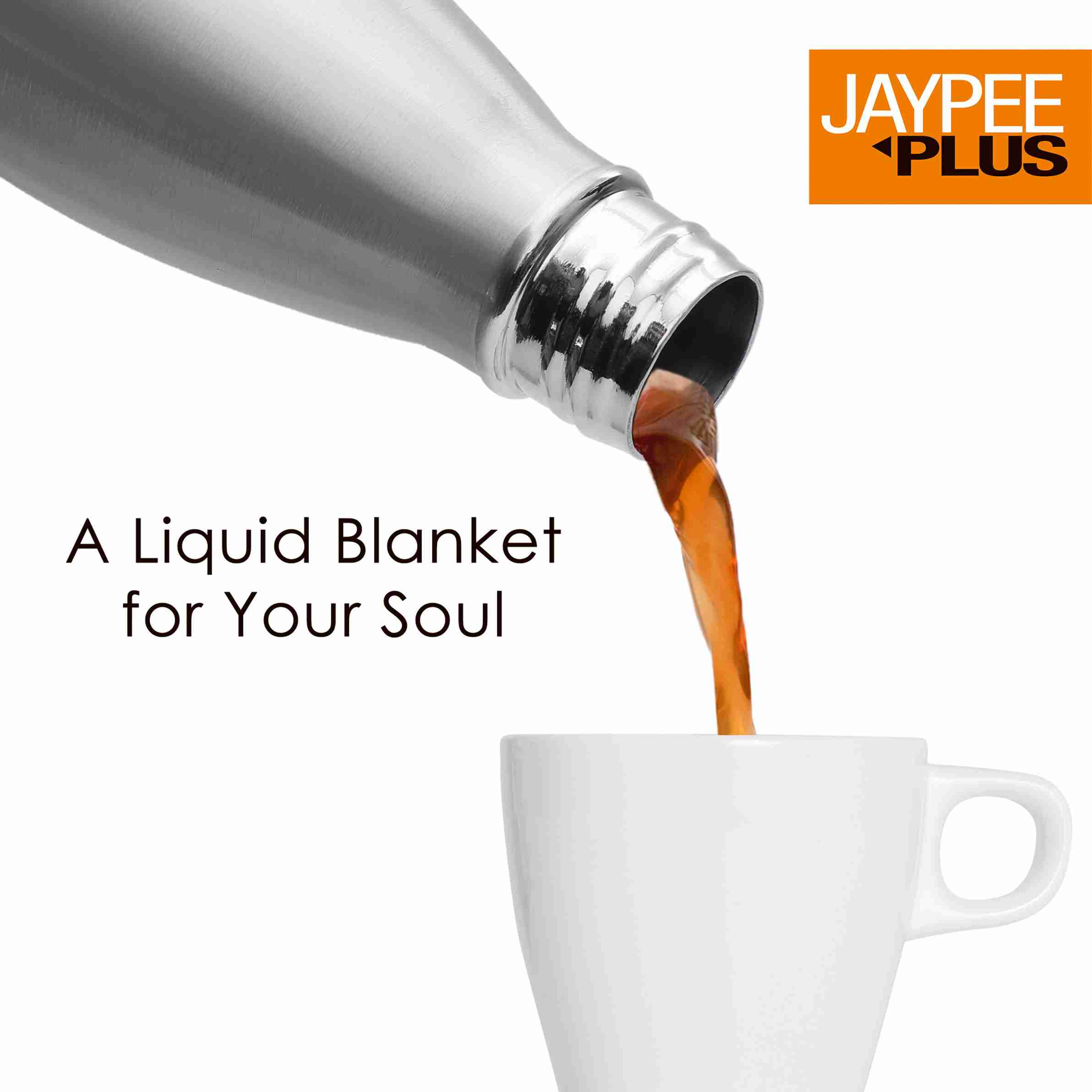 Jaypee Plus Alpha Thermosteel Insulated Flask 24 Hours Hot and Cold ...