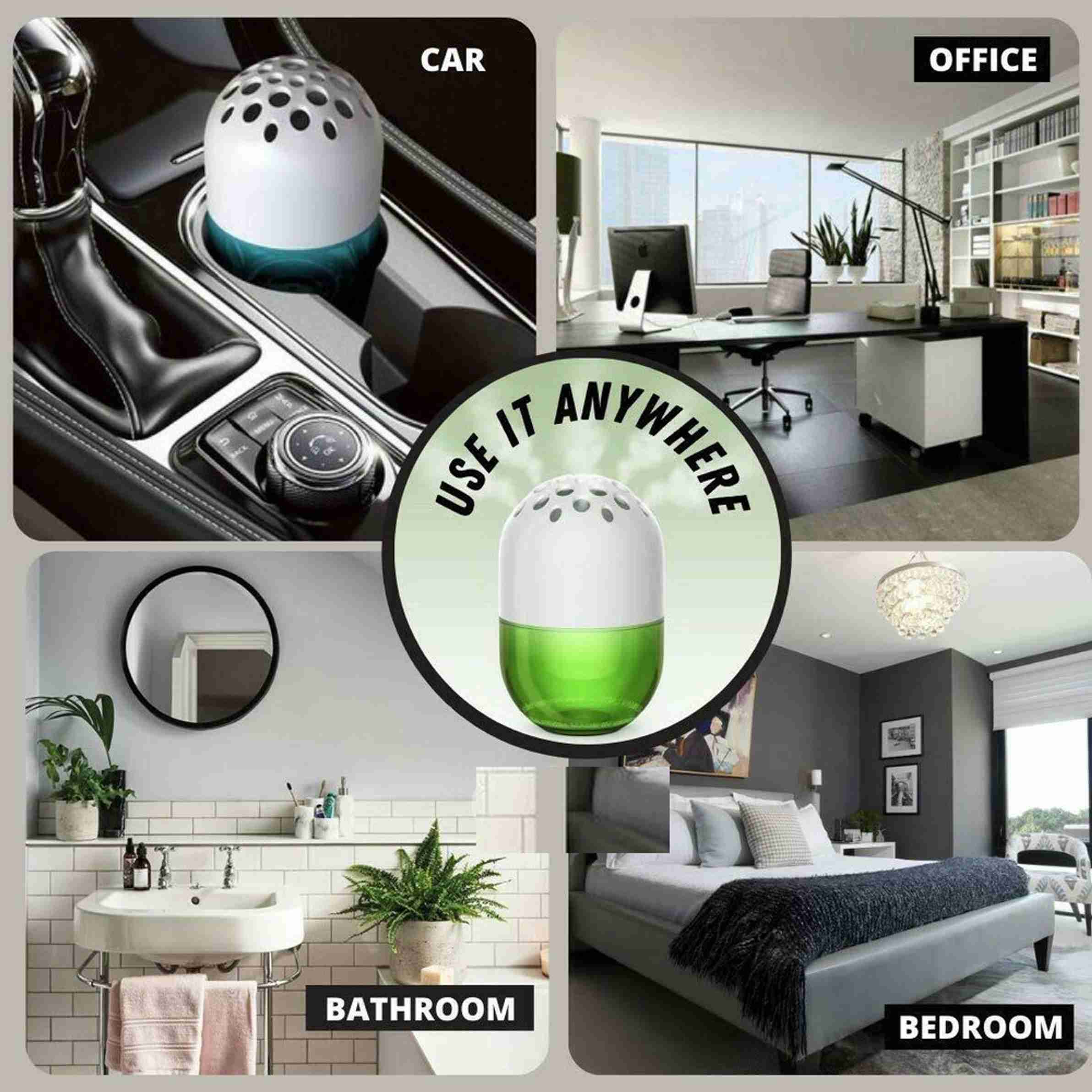 Shopone Car Mint Air Freshner Pack Of 1 (Multicolor) For Exter Mint Air ...