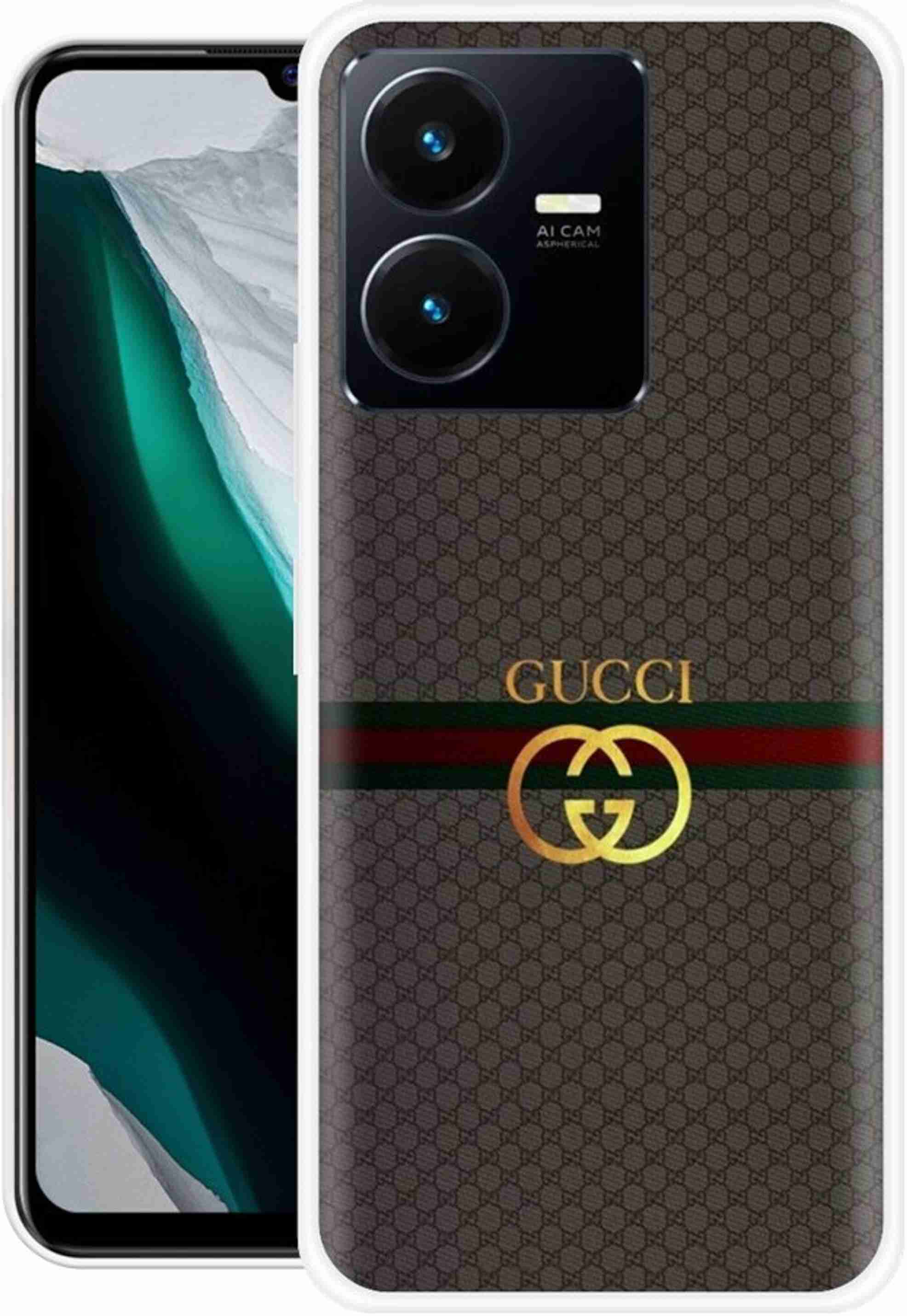 Rockyard Back Cover for vivo Y22s, V2206, GUCCI, SIGN, , EMBLEM, DESIGN ...