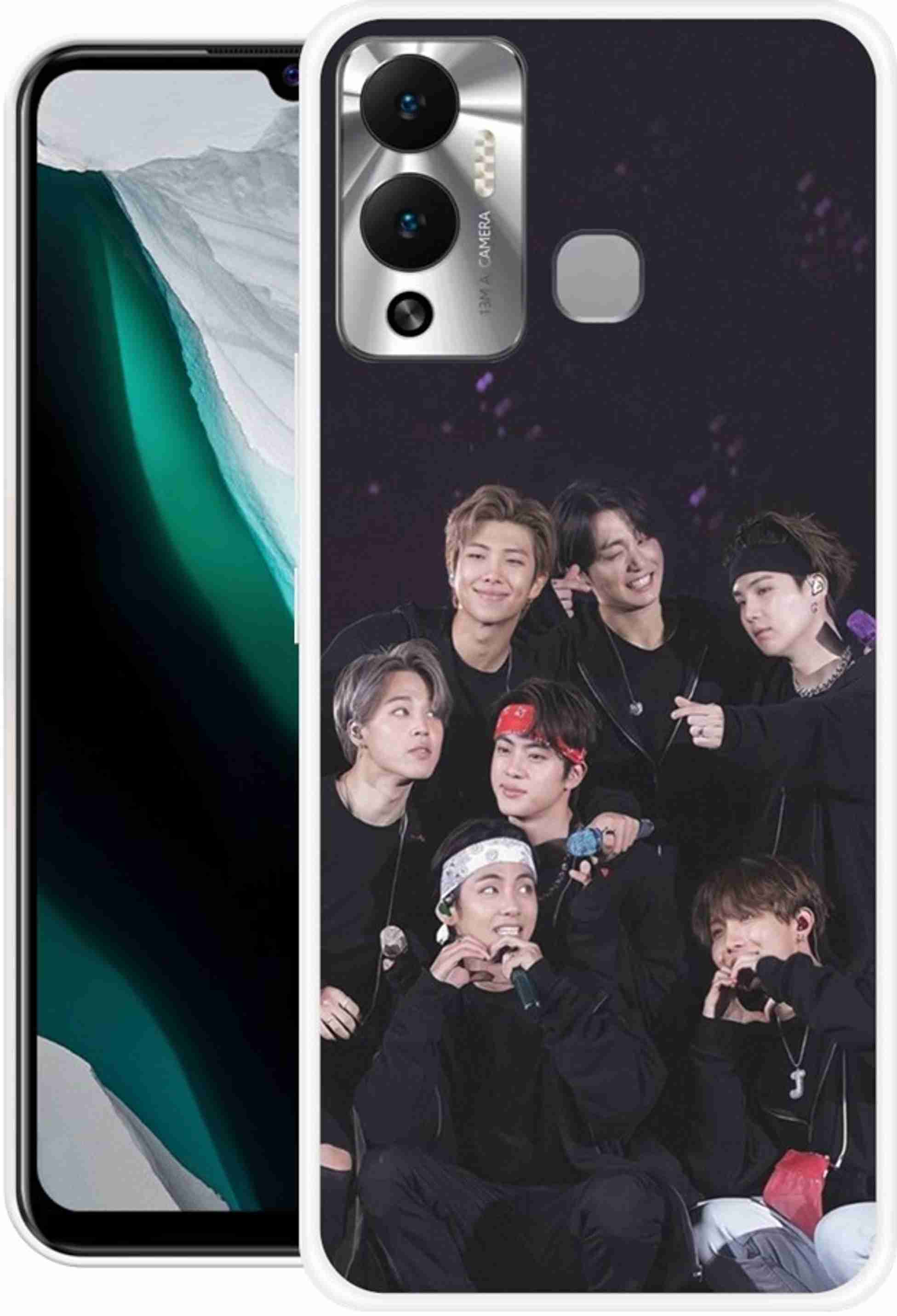 GRAFIQE Back Cover for Infinix Hot 12 Play BTS, ARMY, MUSIC, LOVER ...