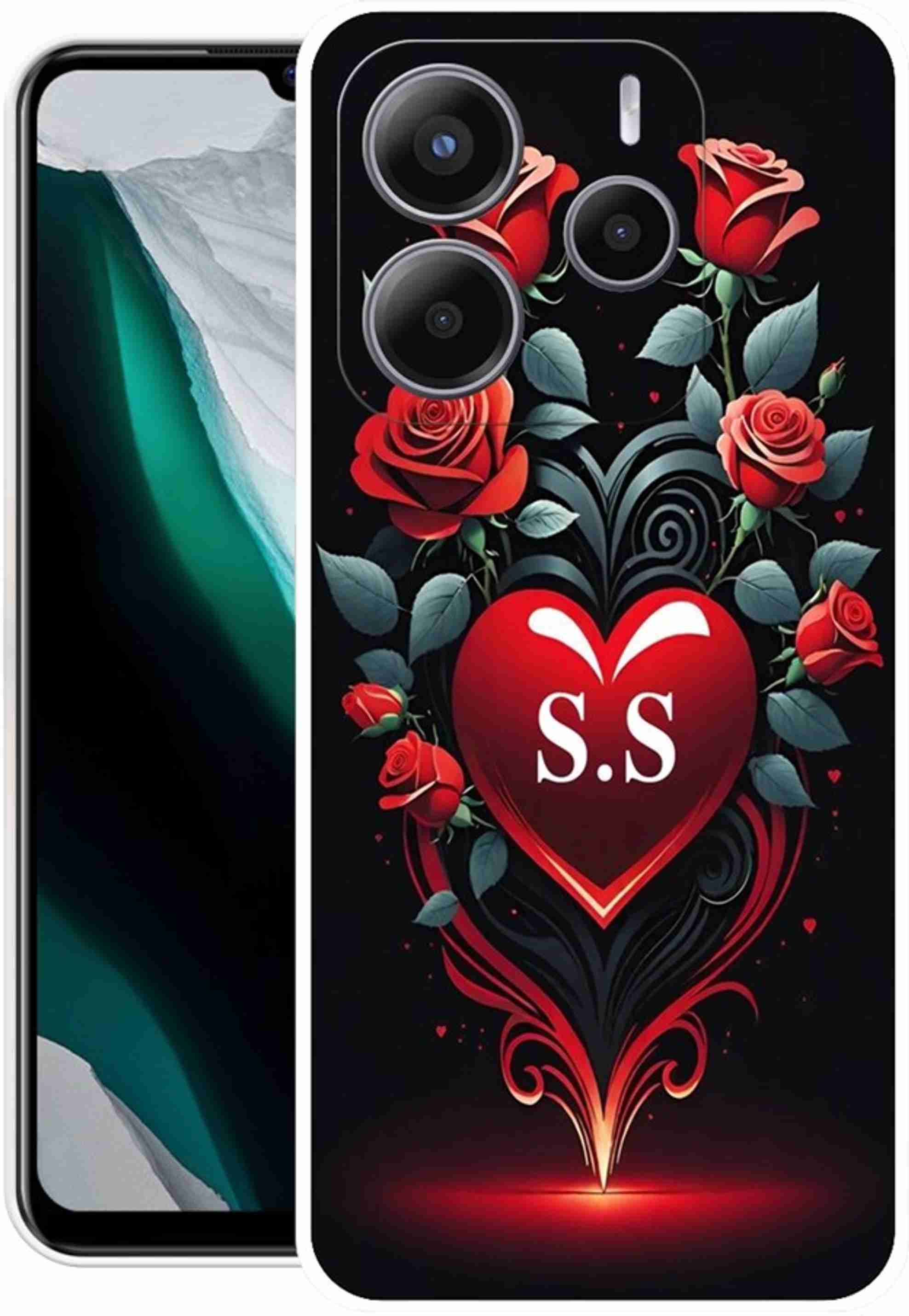 VS PRINT LINK Back Cover for Redmi Note 14 5G,24094RAD4I,SS,S LOVE S,SS ...
