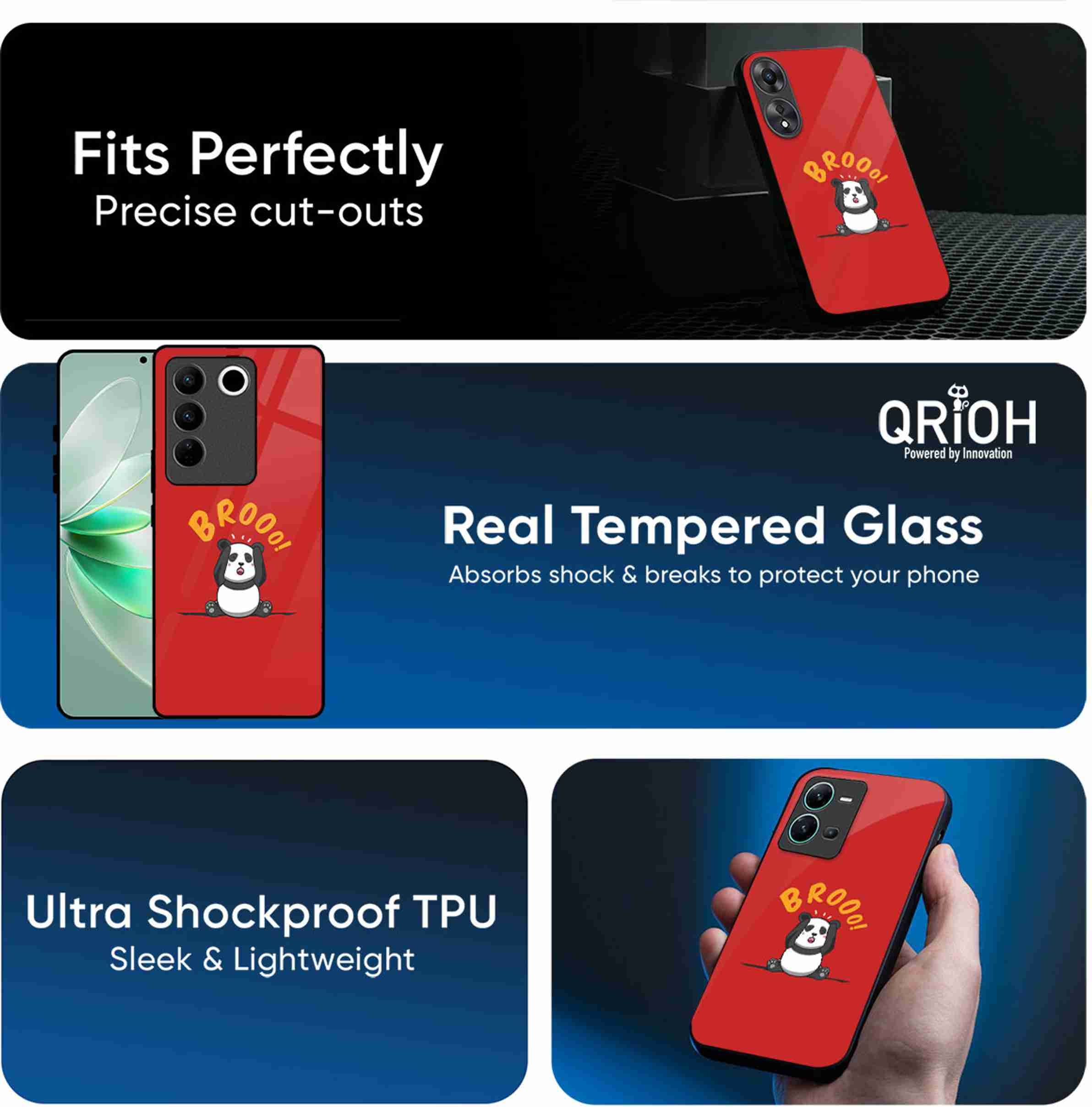QRIOH Back Cover for Vivo X300 Pro 5G - QRIOH : Flipkart.com