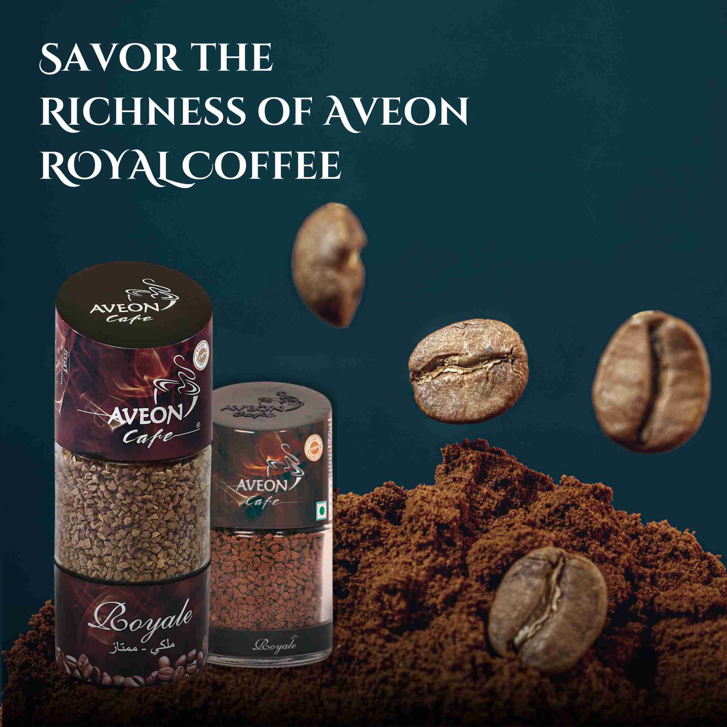 AVEON Cafe Royale | 100% Freeze-Dried Instant Coffee Price in India ...