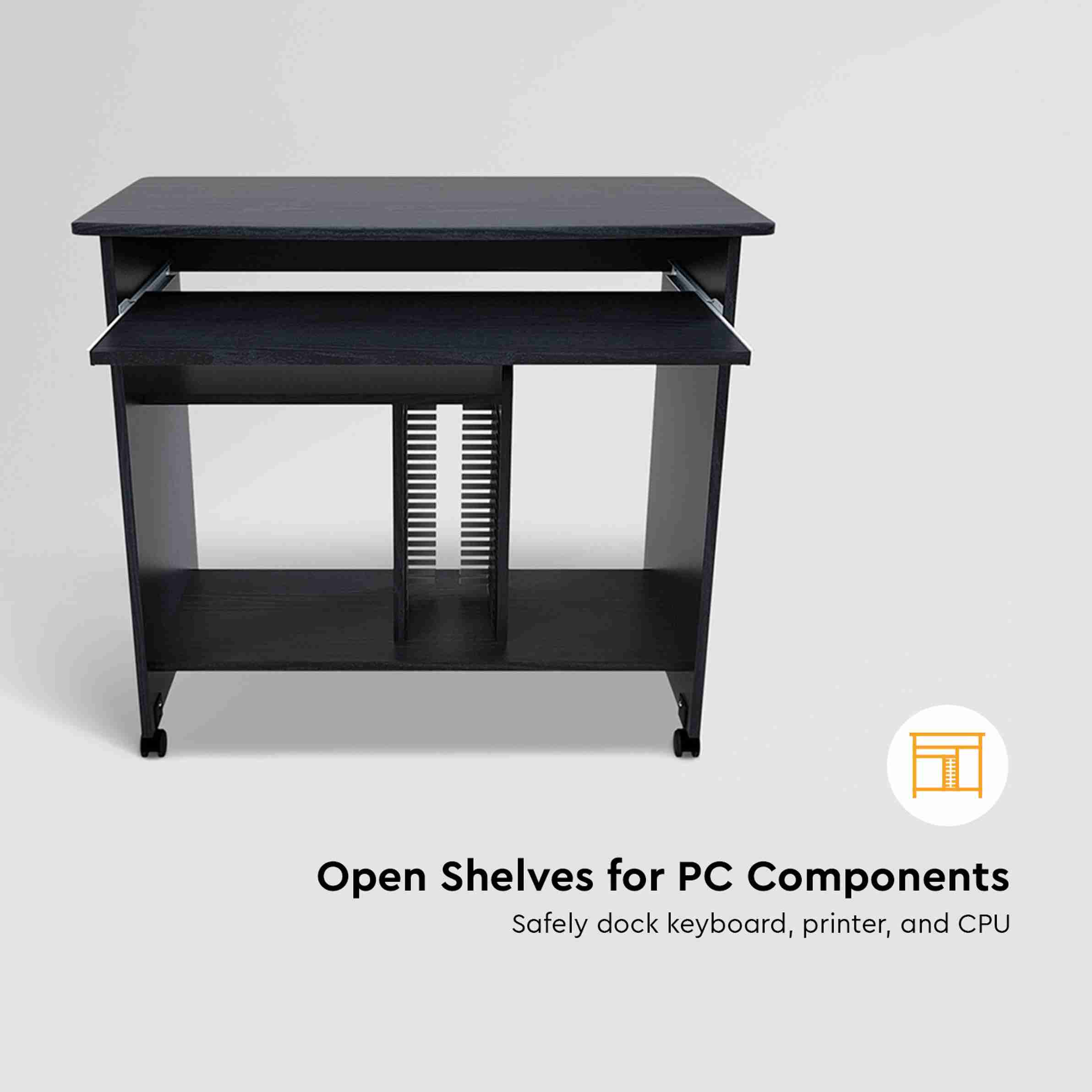 Godrej Interio Caliber Engineered Wood Computer Desk Price in India ...