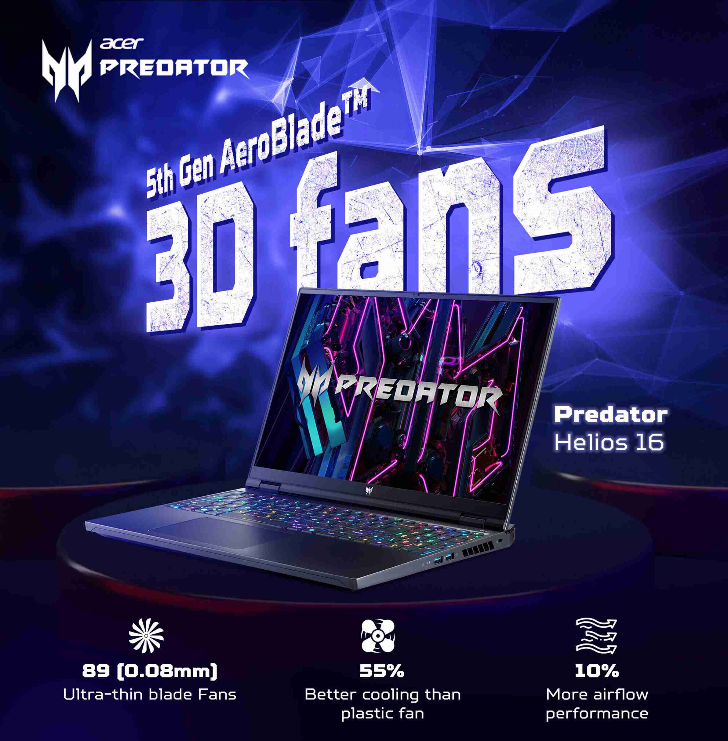 Acer Predator Intel Core i7 13th Gen 13700HX - (16 GB/512 GB SSD ...