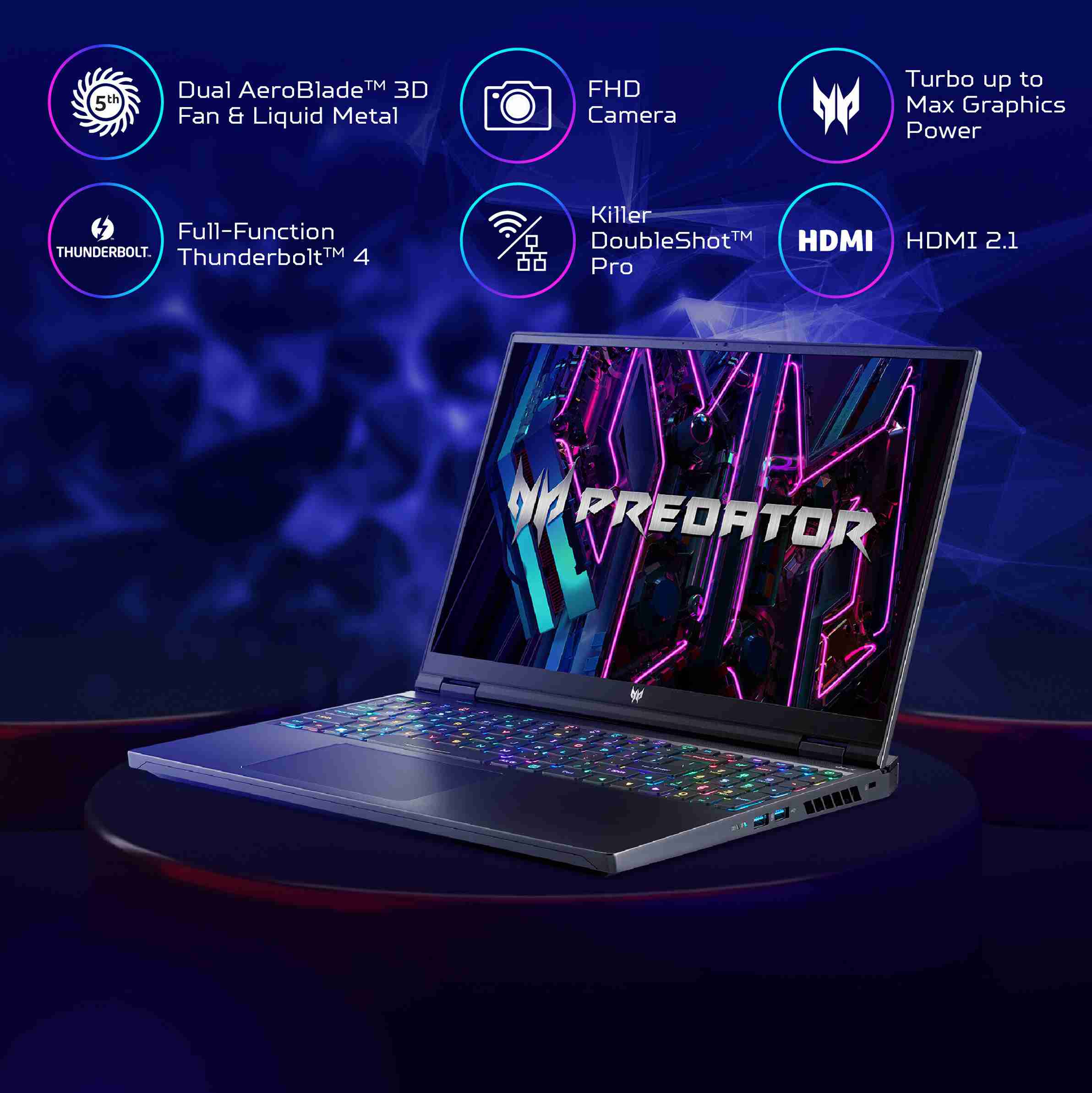 Acer Predator Intel Core i7 13th Gen 13700HX - (16 GB/512 GB SSD ...